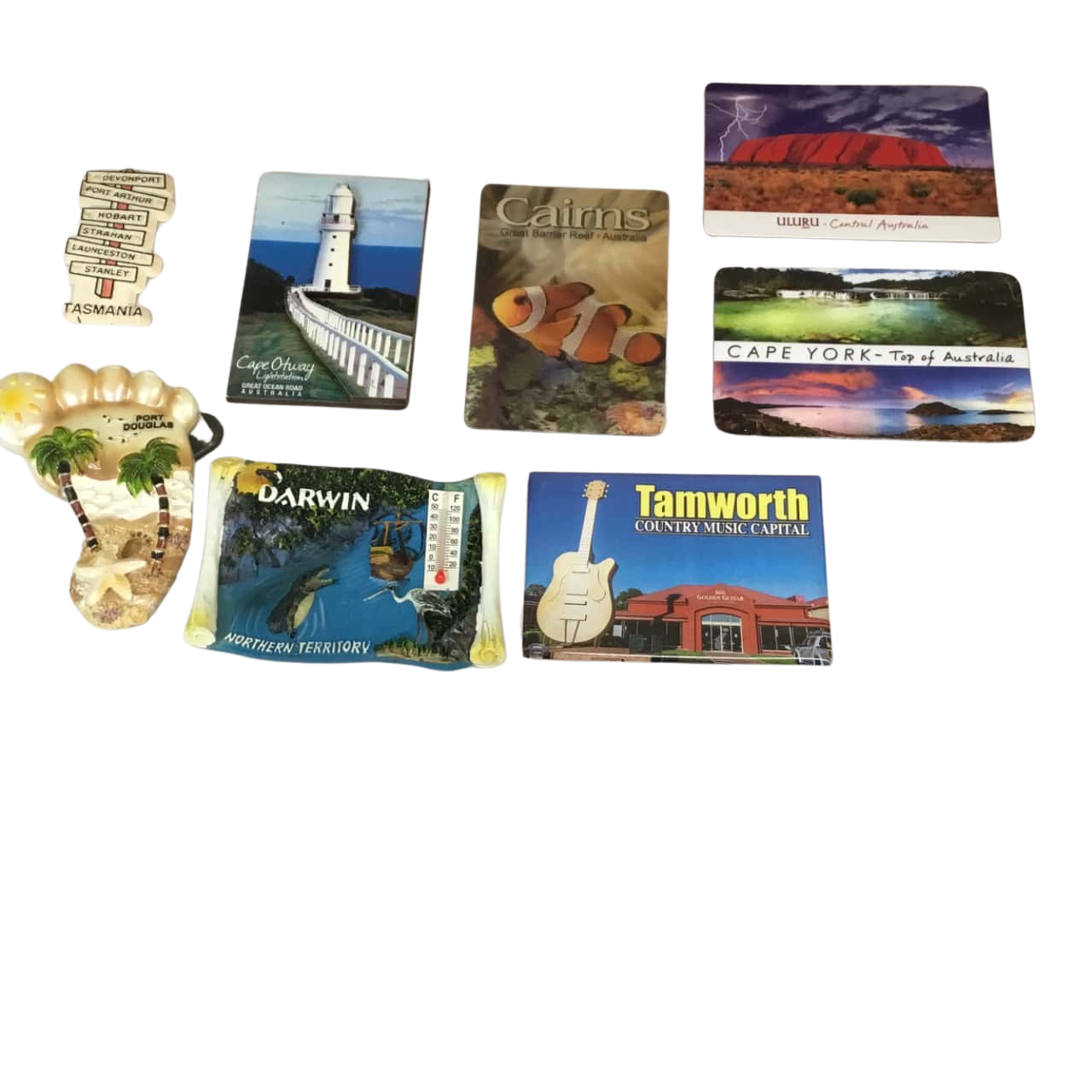Assorted Australian Magnets as pictured(s) - Used Very Good | Salvos Stores