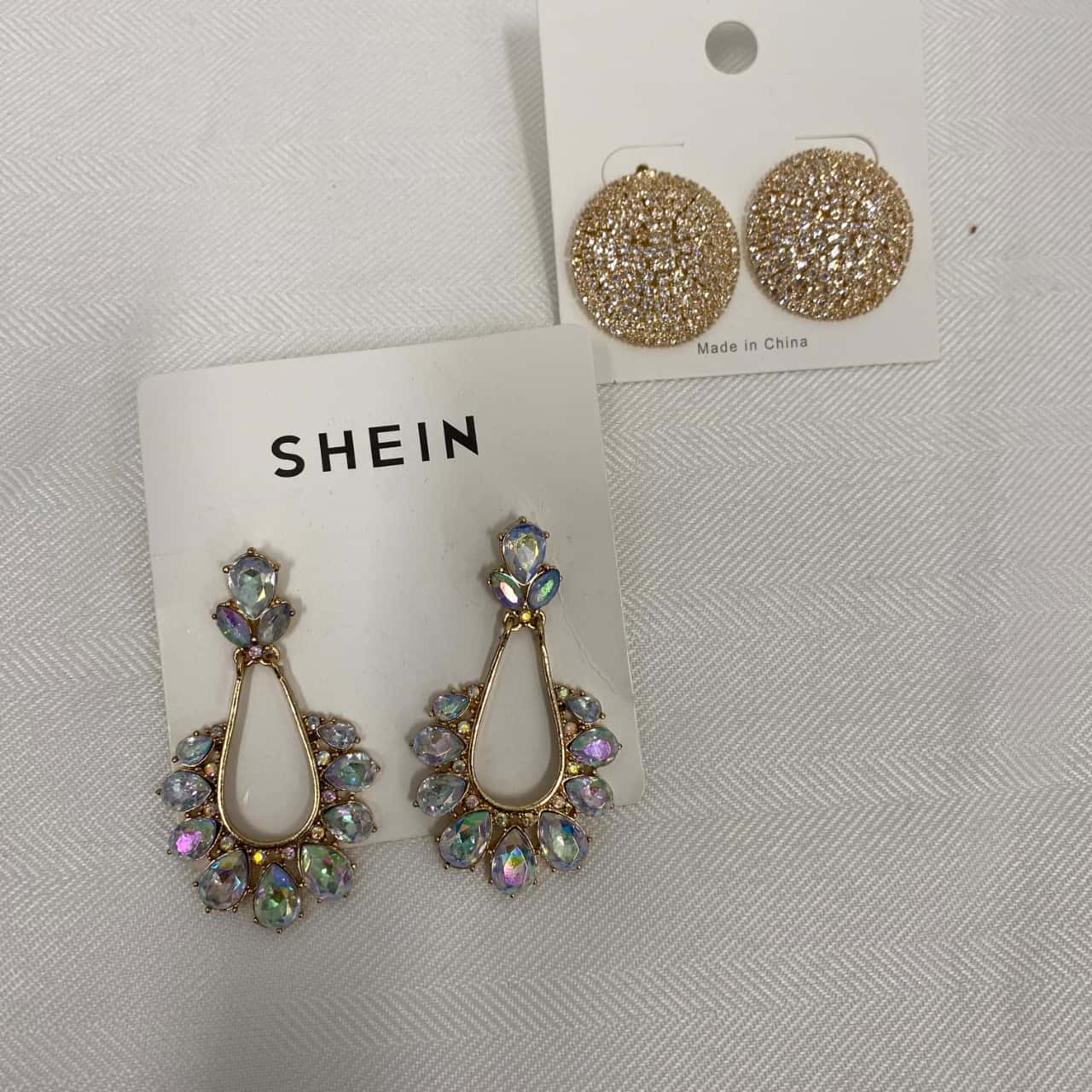 Shein Women's Blinky Earrings 2Pairs BNWT