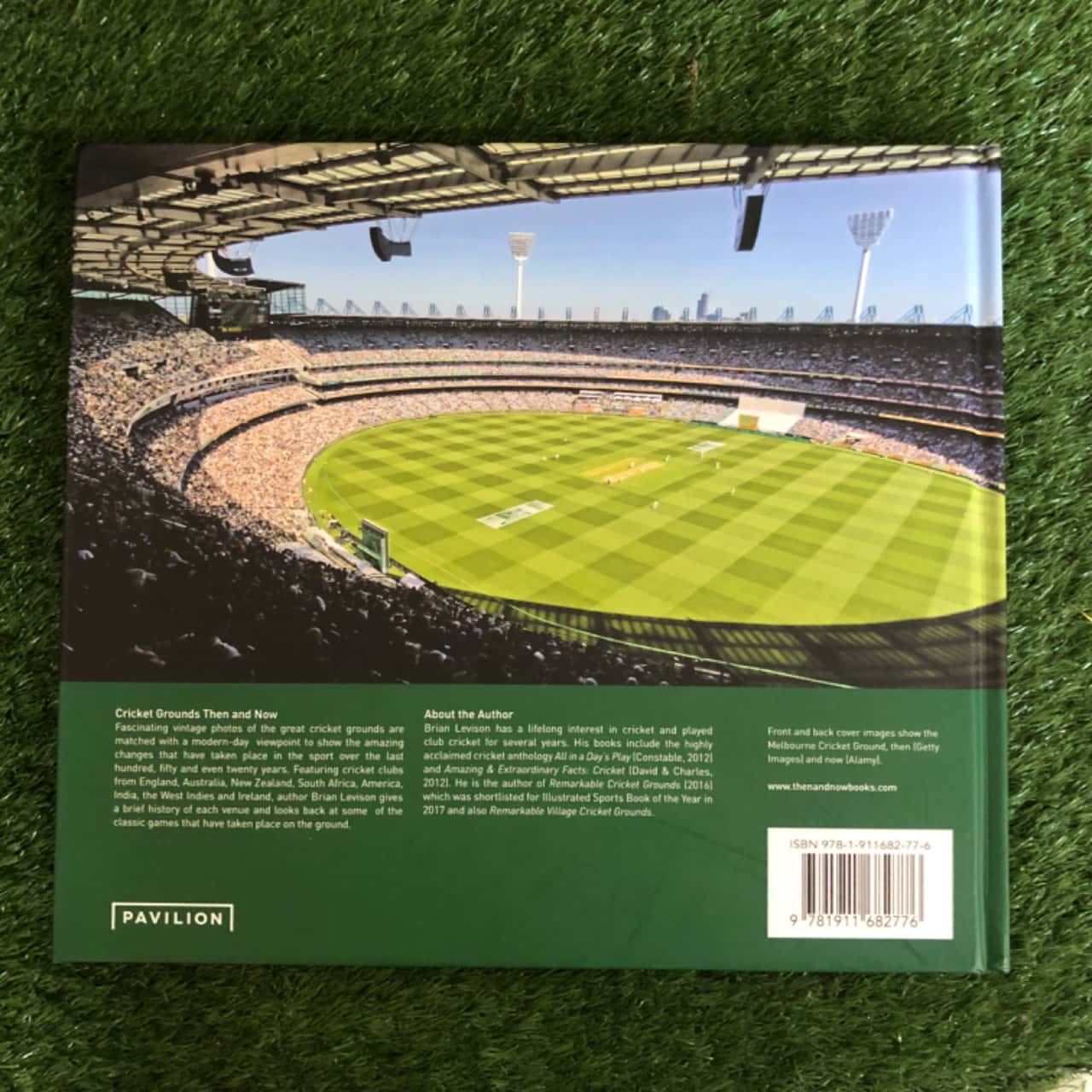 Cricket Grounds Then and Now by Brian Levison(s)