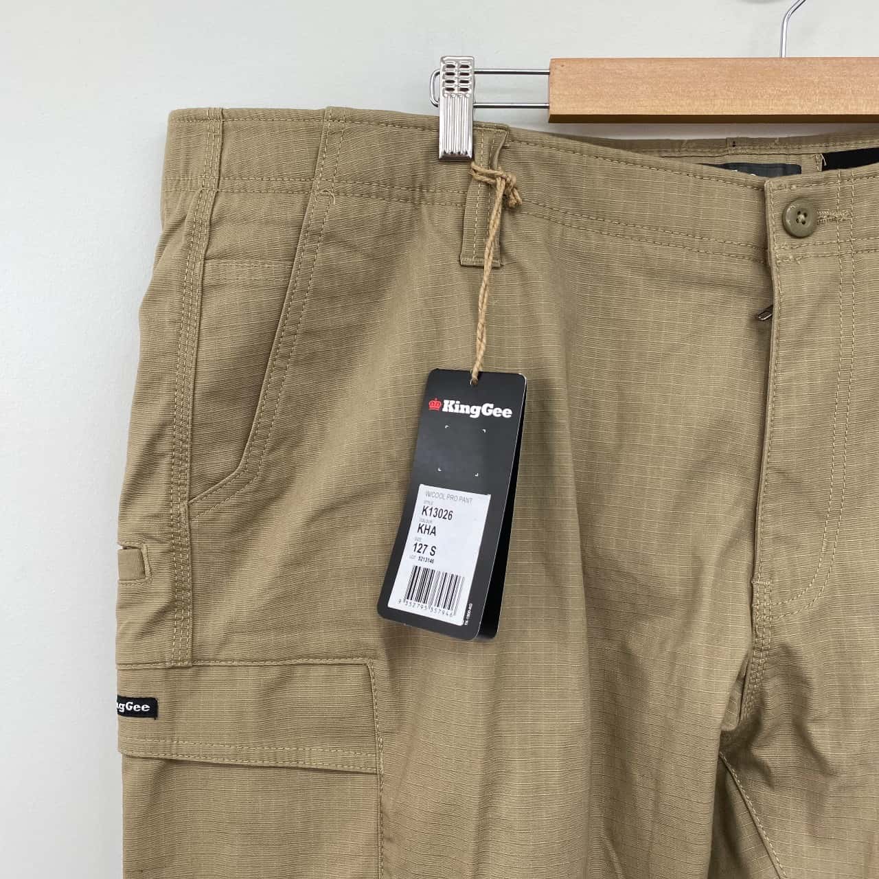 KingGee Khaki Cool Pro Pants Size 50/127S