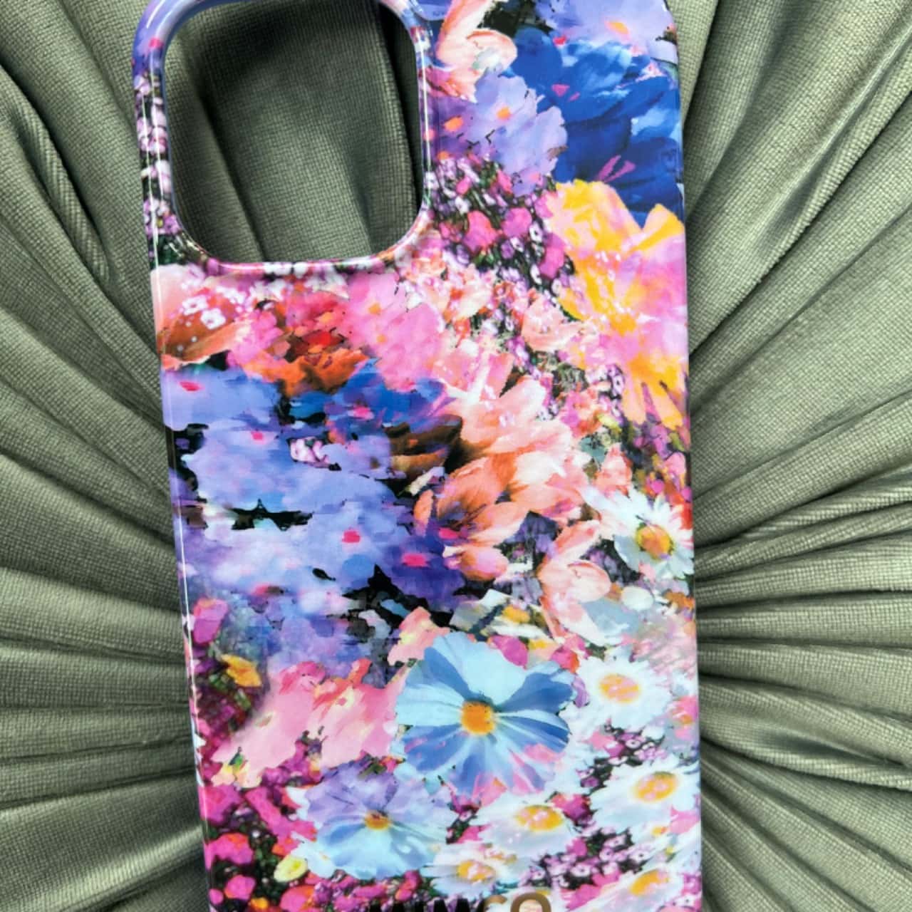 Mimco Floral (purple) phone cover for iPhone 13 Pro Max