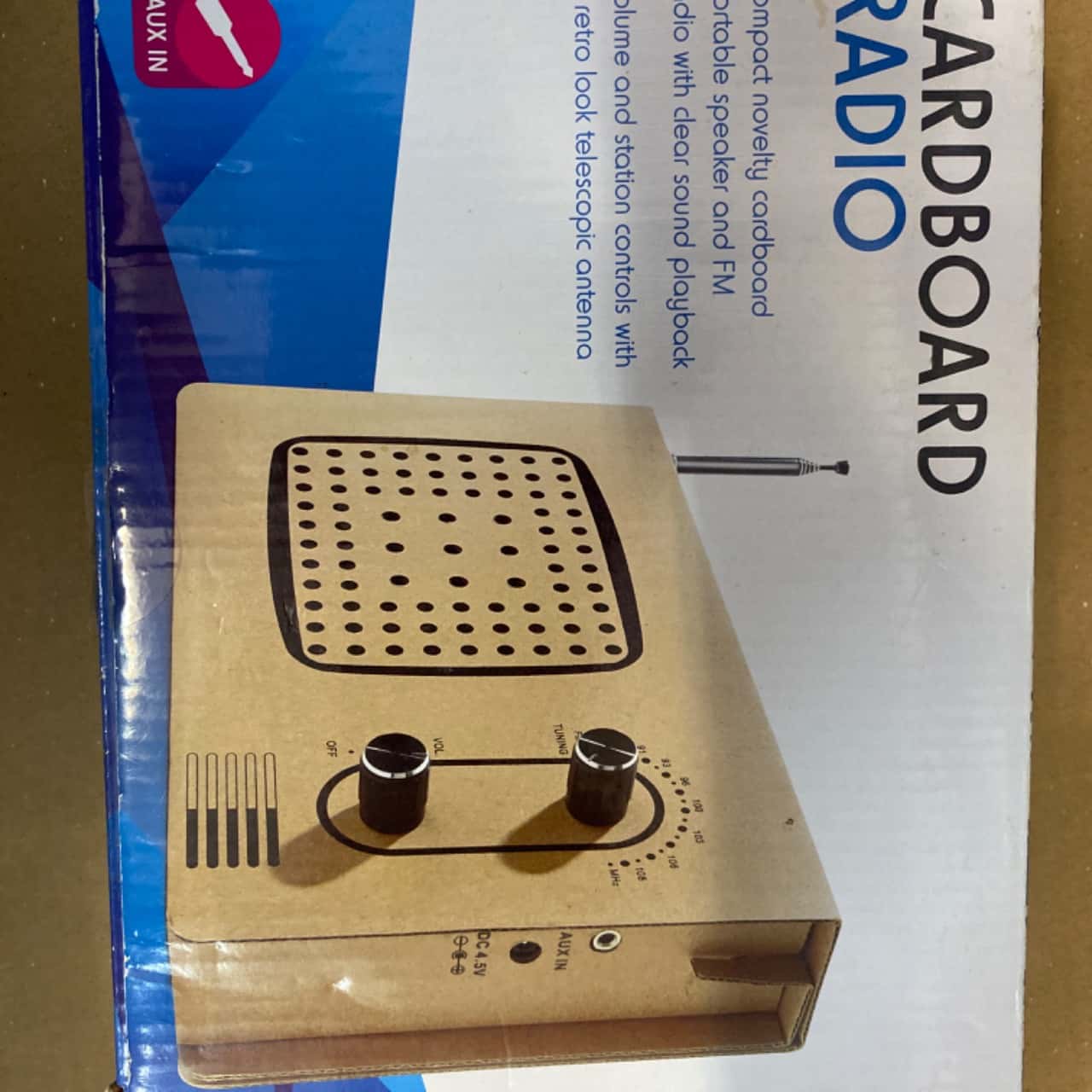 Cardboard Radio