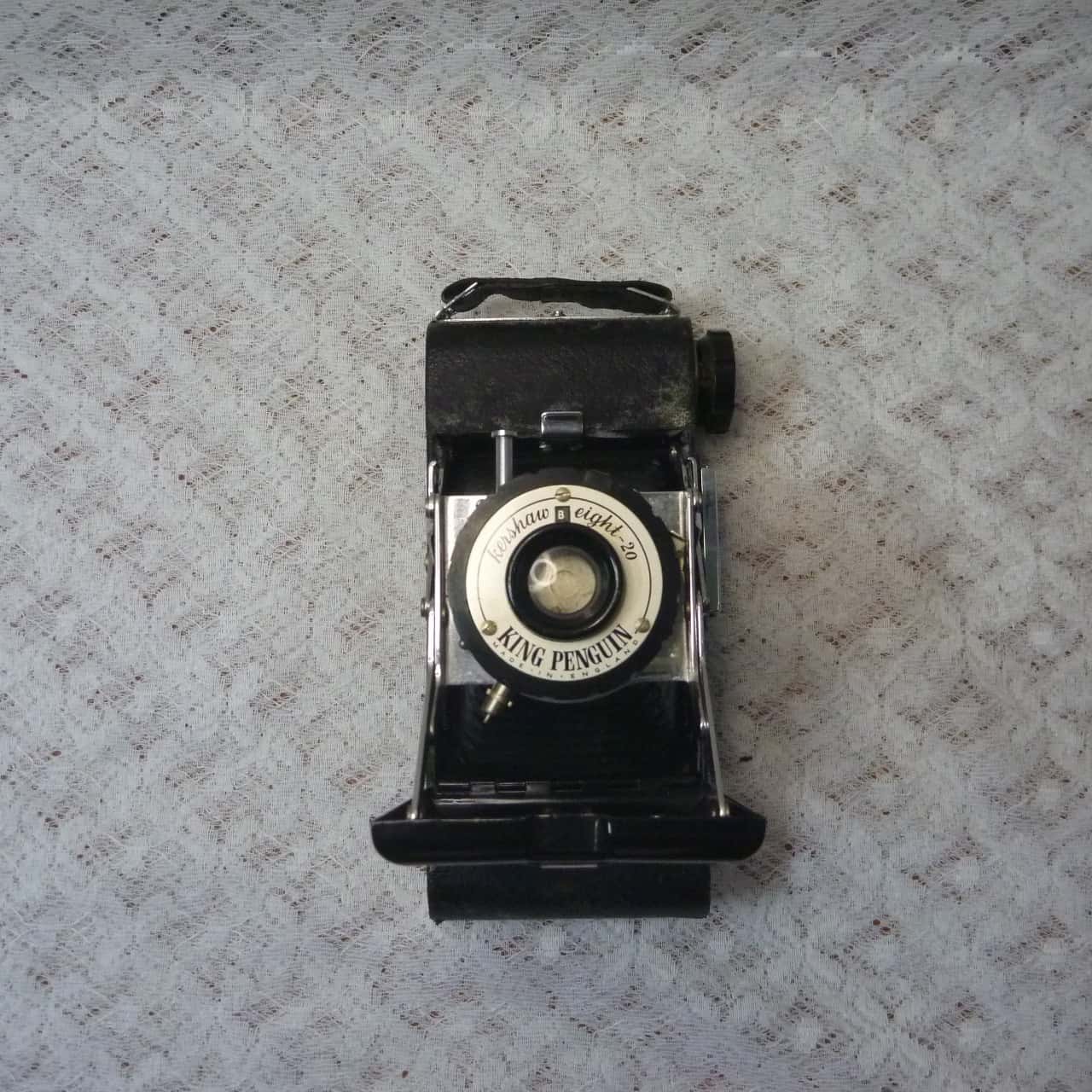 (New Low Price!) Antique - Kershaw Eight-20 King Penguin Bellows Camera ...