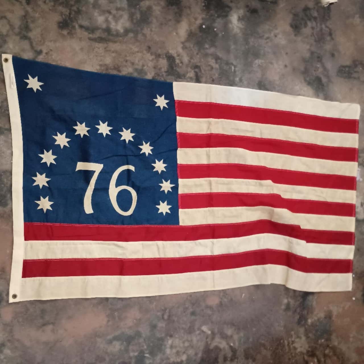 Vintage 76 American Flag "The Bennington"- Valley Forge 100% Cotton(s)