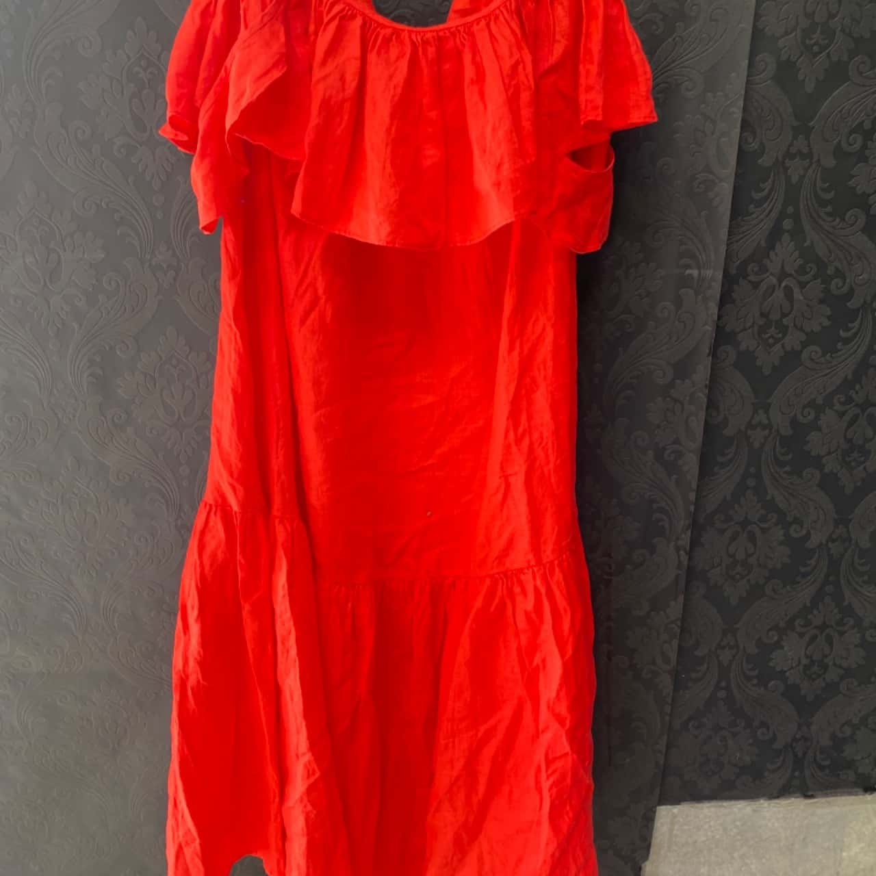 Chilli red seed dress(s)