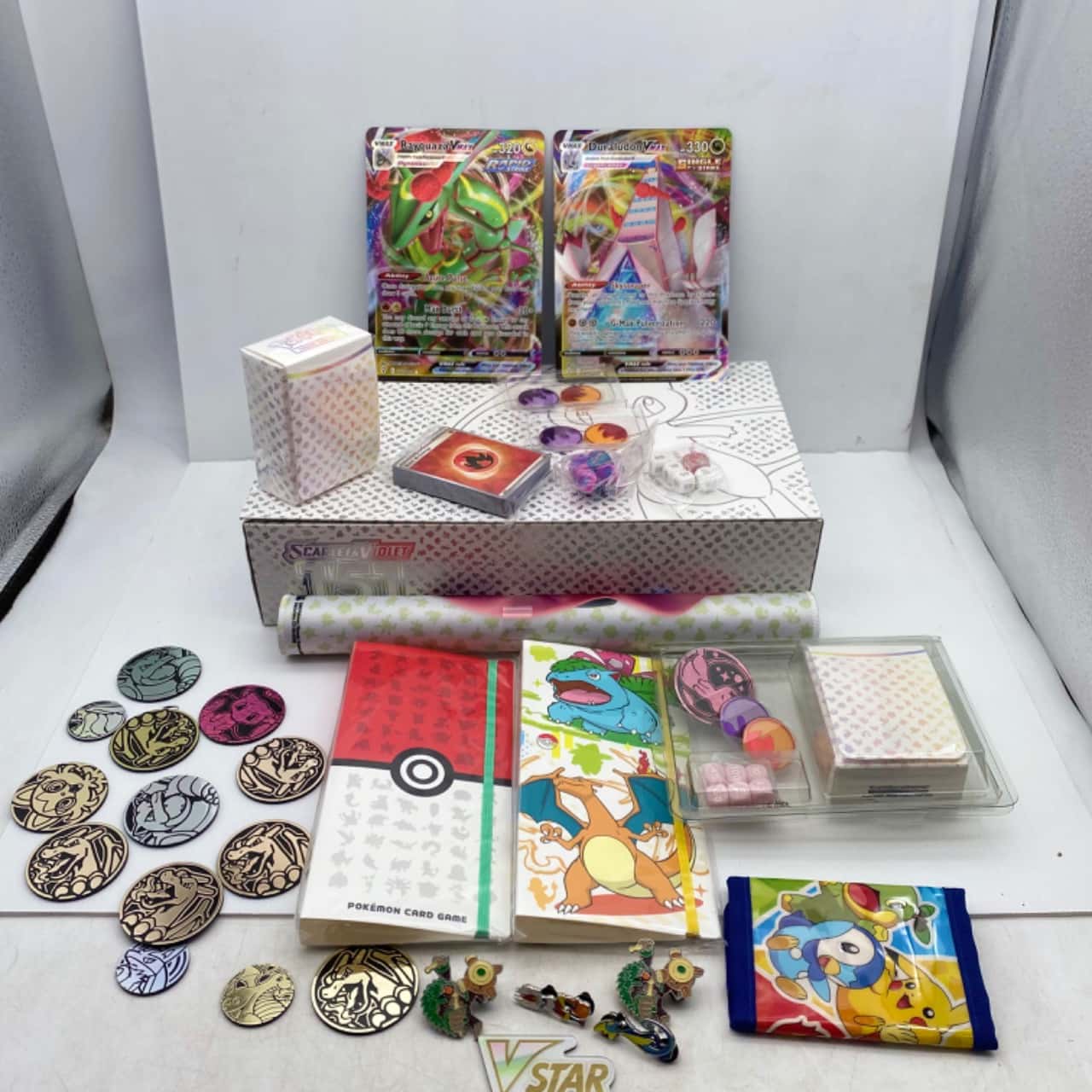 Pokemon Mew 151 Ultra Premium Collection Box with 2 Jumbo Cards, Pins ...