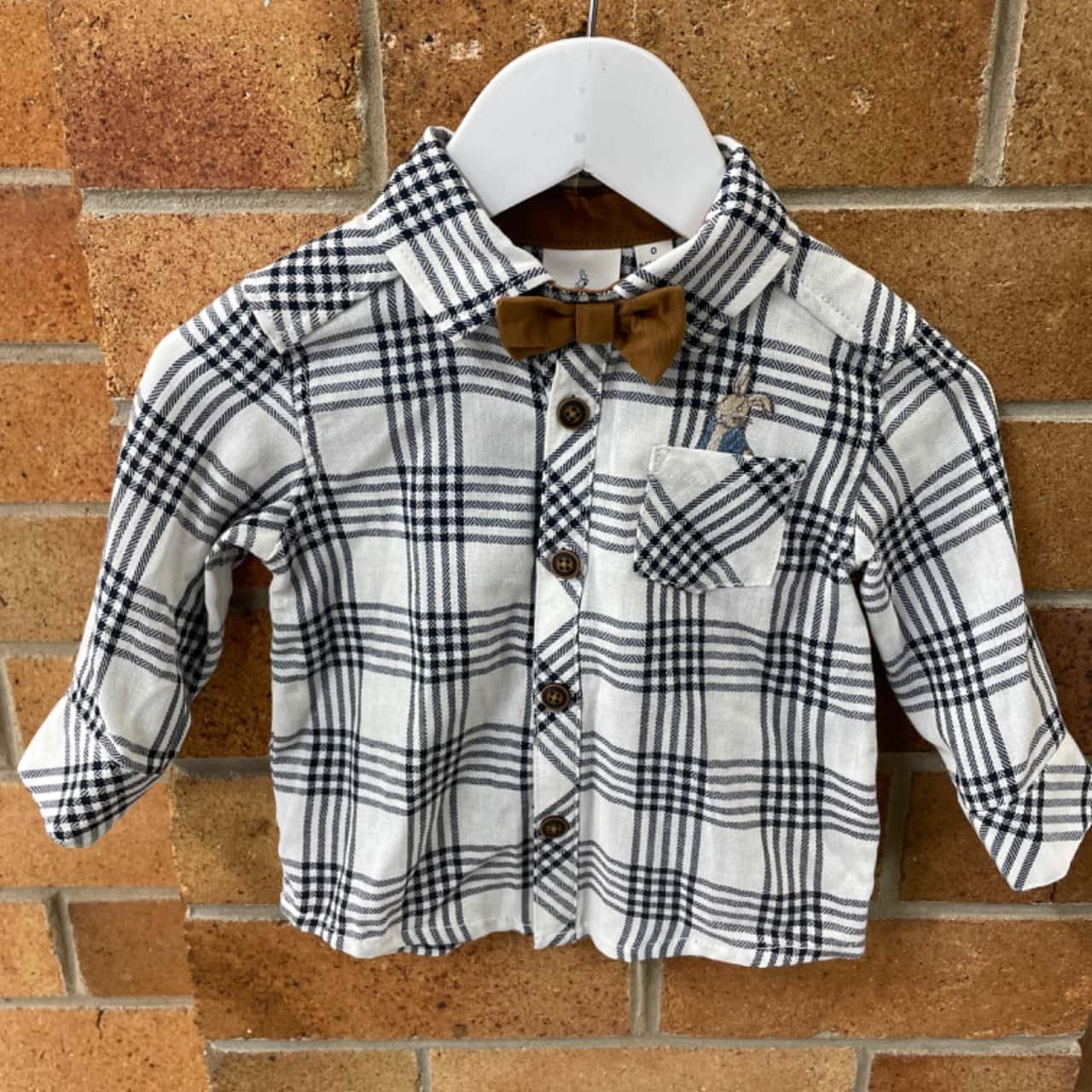Peter Rabbit Kids Size 0 Checked Shirt