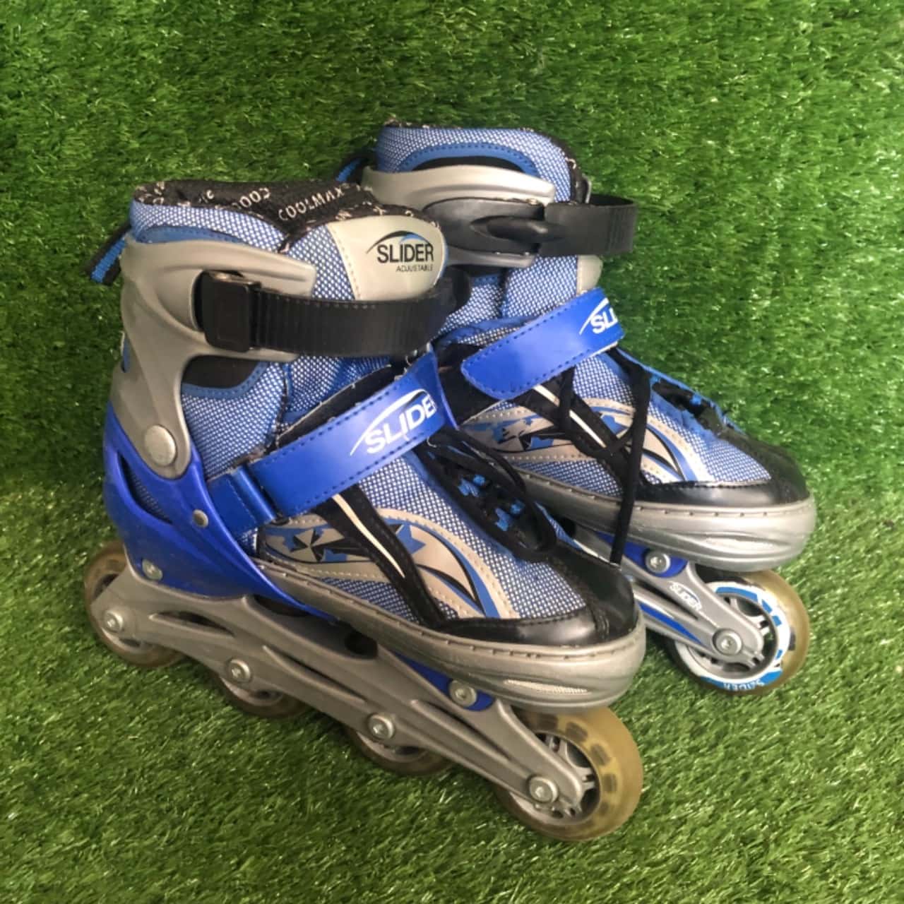 Slider Blue Rollerblades Junior Size 1-4