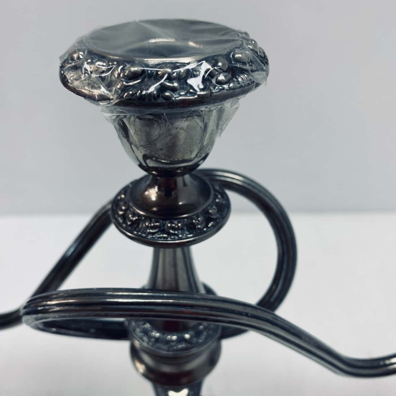Vintage Lanthe Silver-Plated Three-Sconce Candelabra #VintageDecor # ...