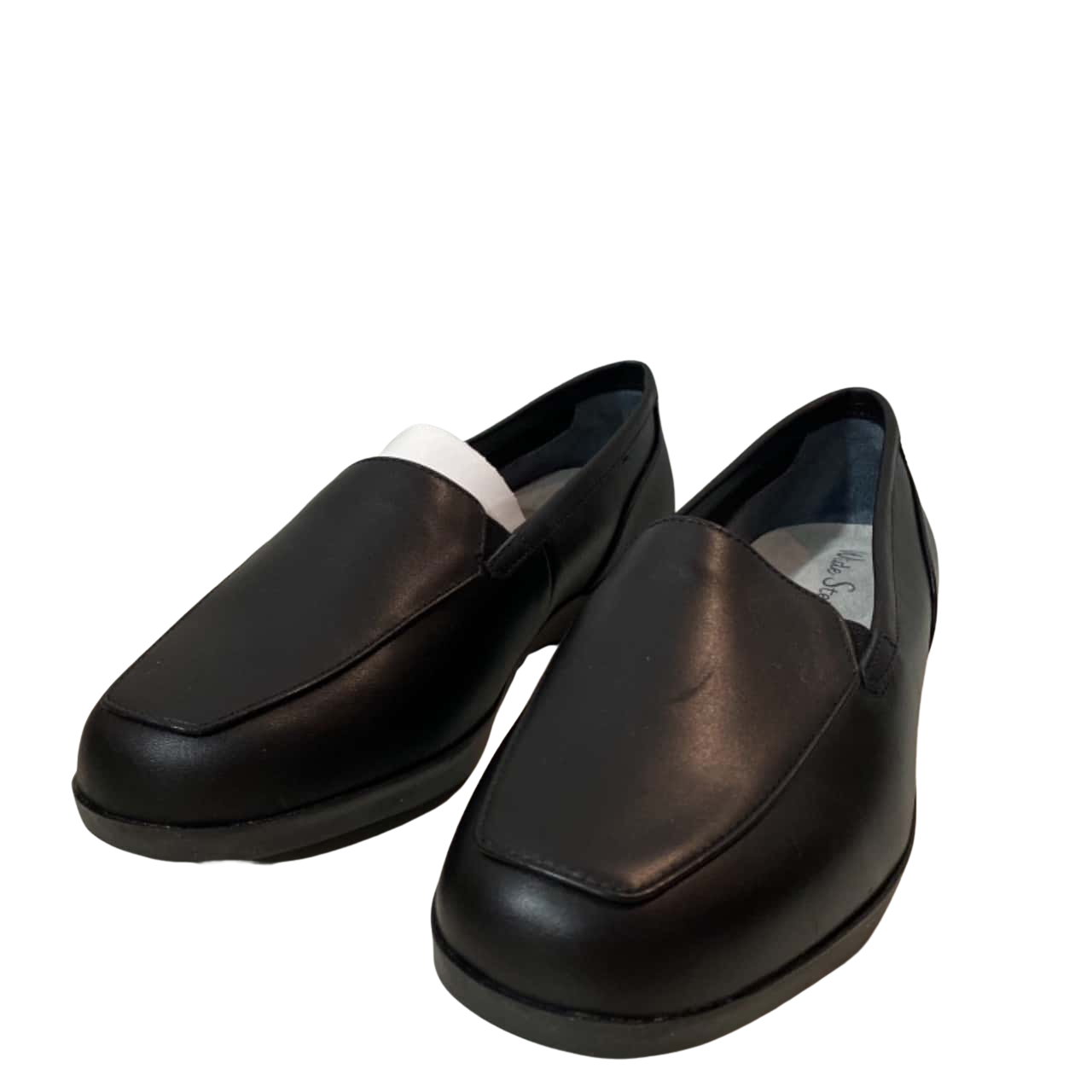 Wide Steps 8W Black Glove Sjoes