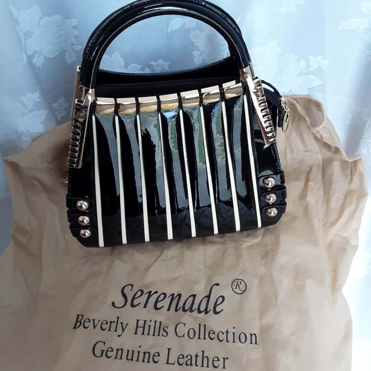Womens Black /Gold Serenade Handbag(s)