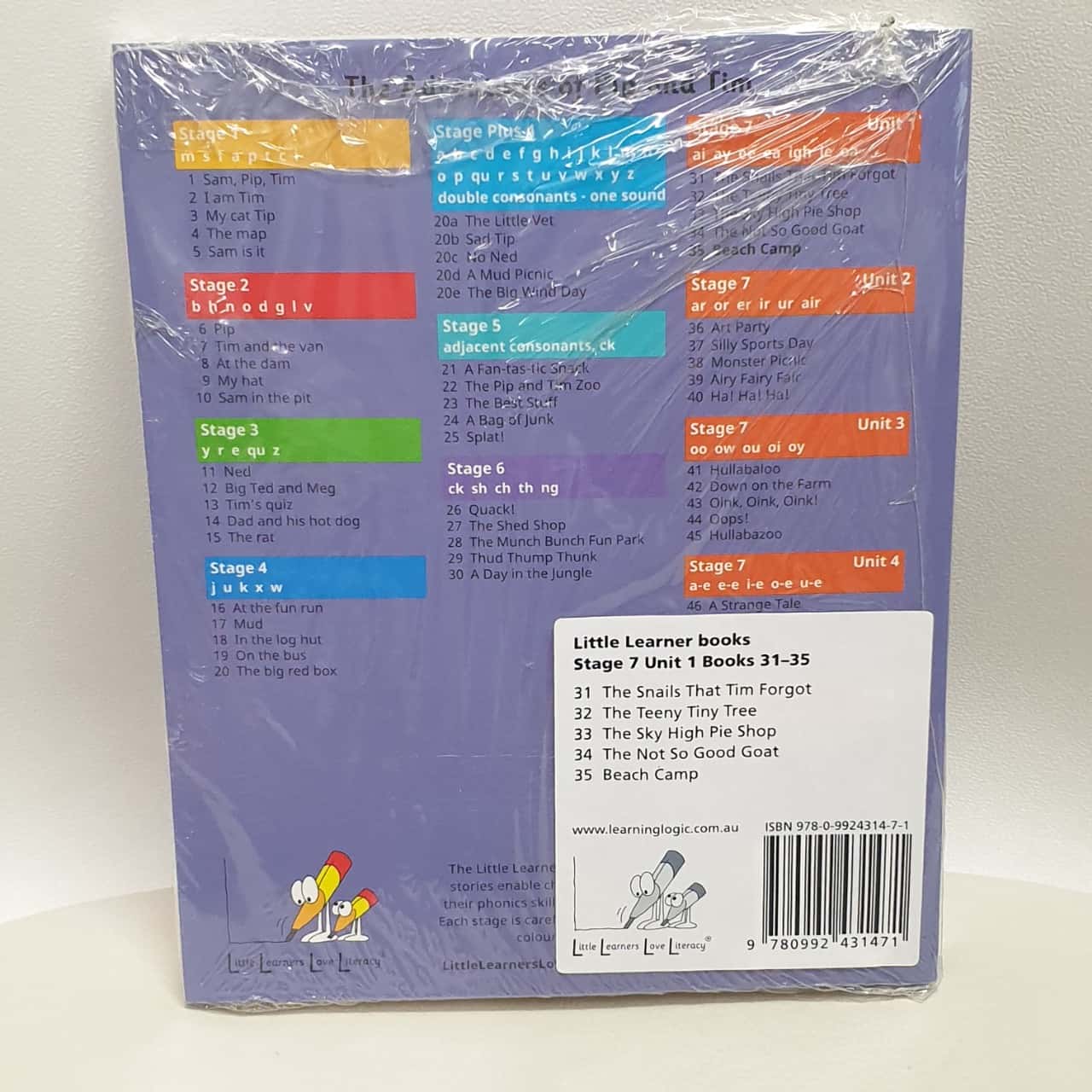 NEW SEALED Little Learners Books, Stage 7 Unit 1 Books 31-35(s)