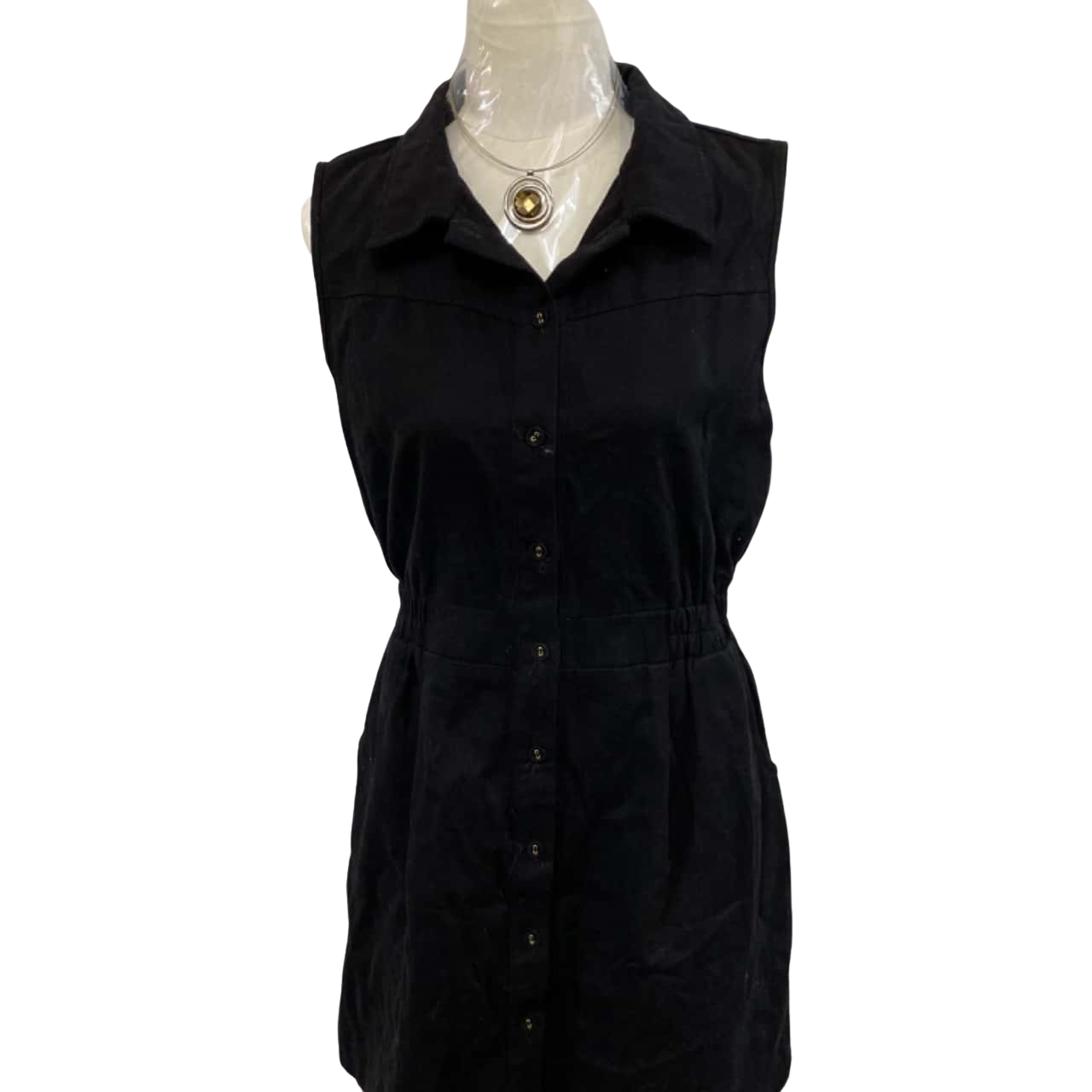 Atmosphere Womens Size 10 Midi Dress Black (s)