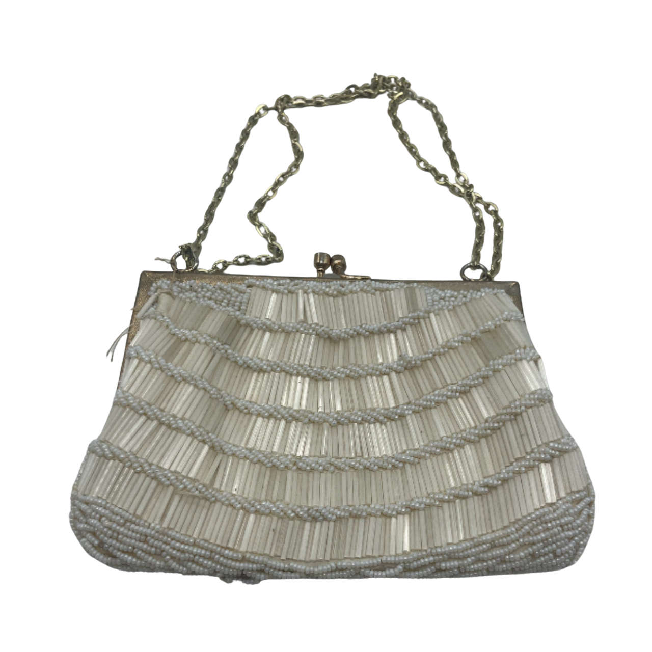 Vintage Made in Hong Kong Beaded Rayon Purse(s)