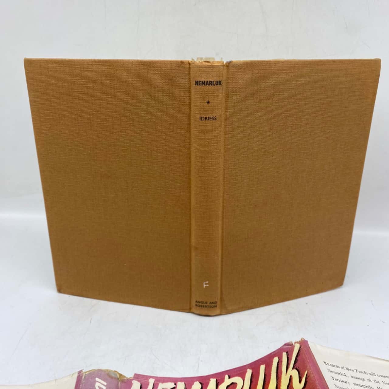 Nemarluk. King Of The Wilds Idriess, Ion L. 1958 Hardcover+Jacket(s)