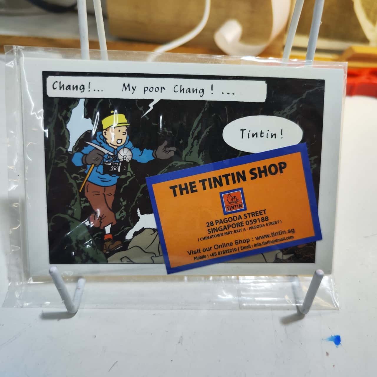 TinTin Shop Postcard (s)