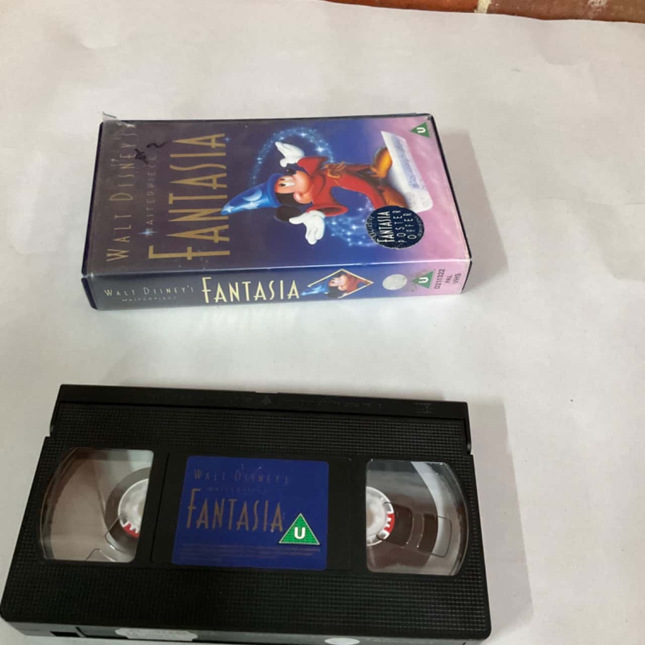 Disney’s Fantasia VHS tape