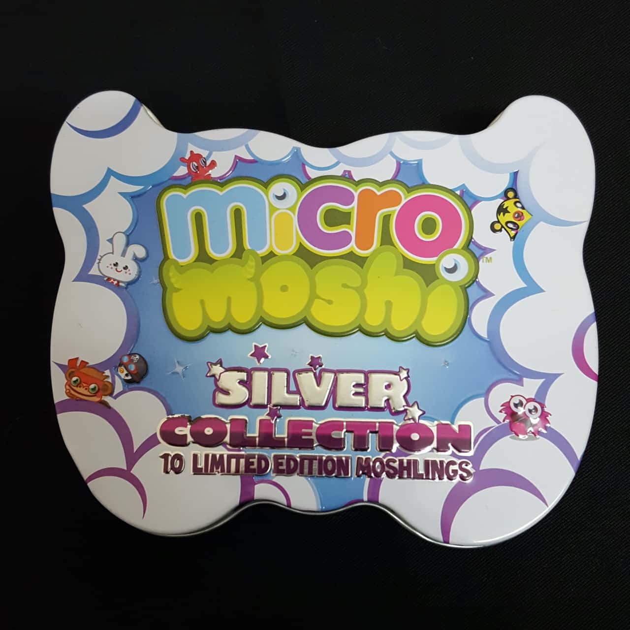 Micro Moshi 10x Silver Collection Limited edition Moshlings