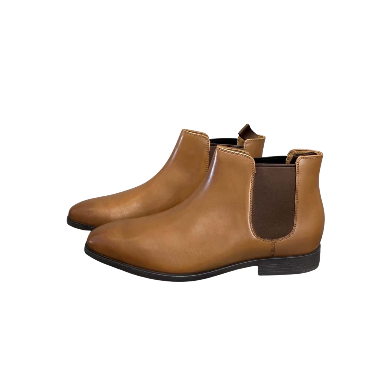 Country Road Mens Size 45 Leather Boots Brown (s)