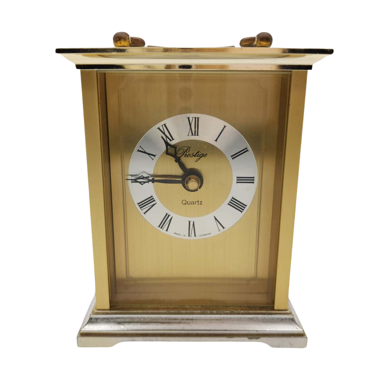 vintage prestige quartz west germany carriage desk clock(s) - Used Very ...