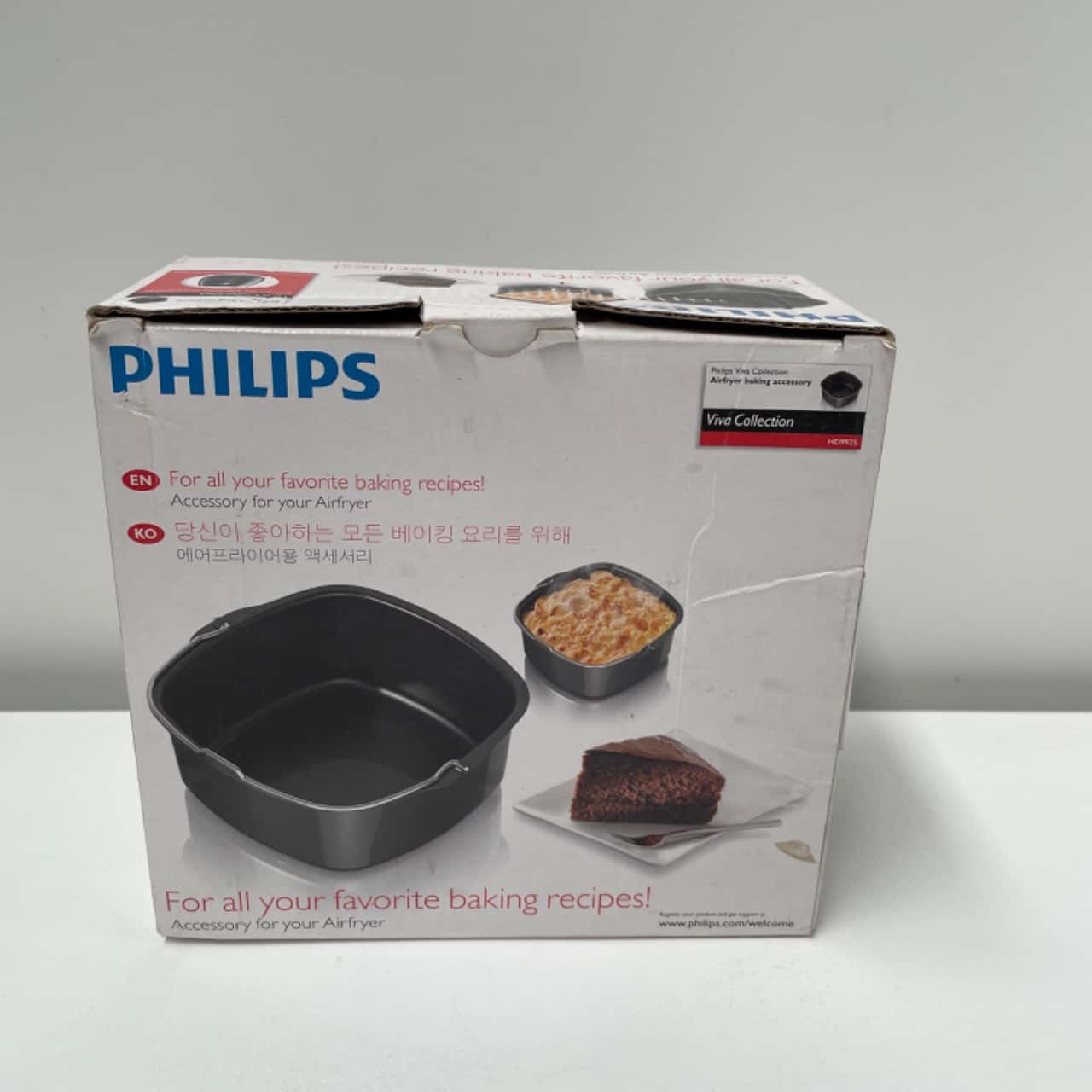 Philips Viva Collection Airfryer Baking Accessories x2 - Pan & Rack ...