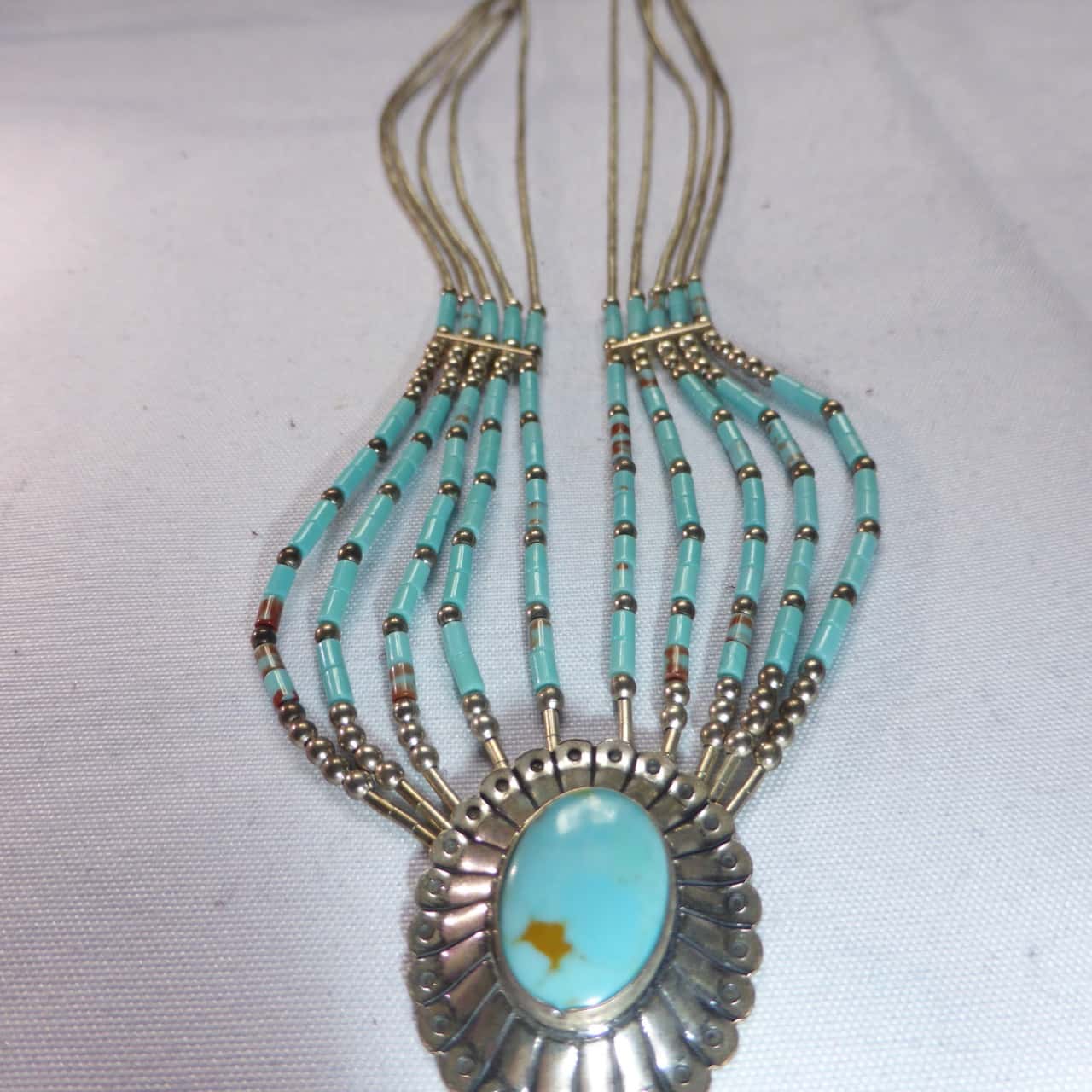 Women's Necklace Marked Sterling