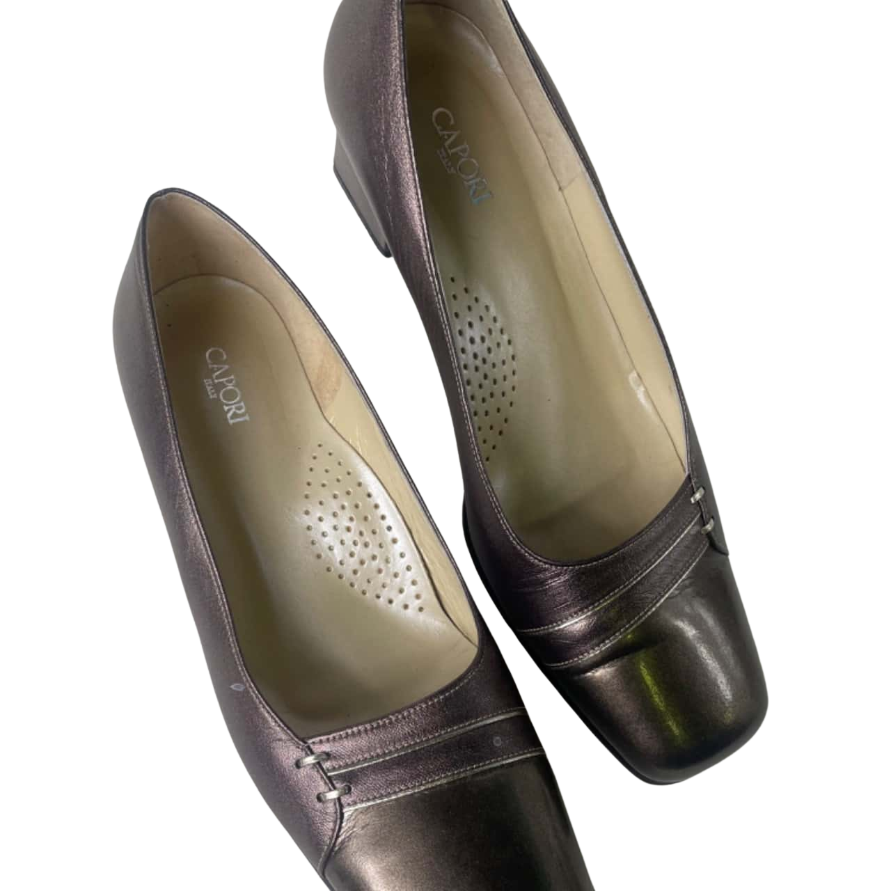 Womens Capoti Italian Shoe Size 8 Brown/Bronze (s)