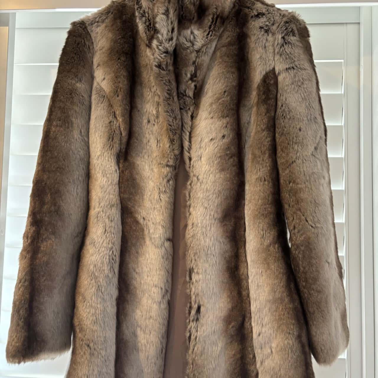 Womens Ladies Miss Anne Soft Jacket Coat Fully Lined (s)