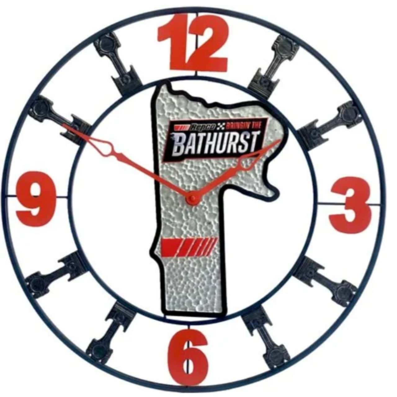 Large Repco Bathurst Race Track Wall Clock, Brand New still in package