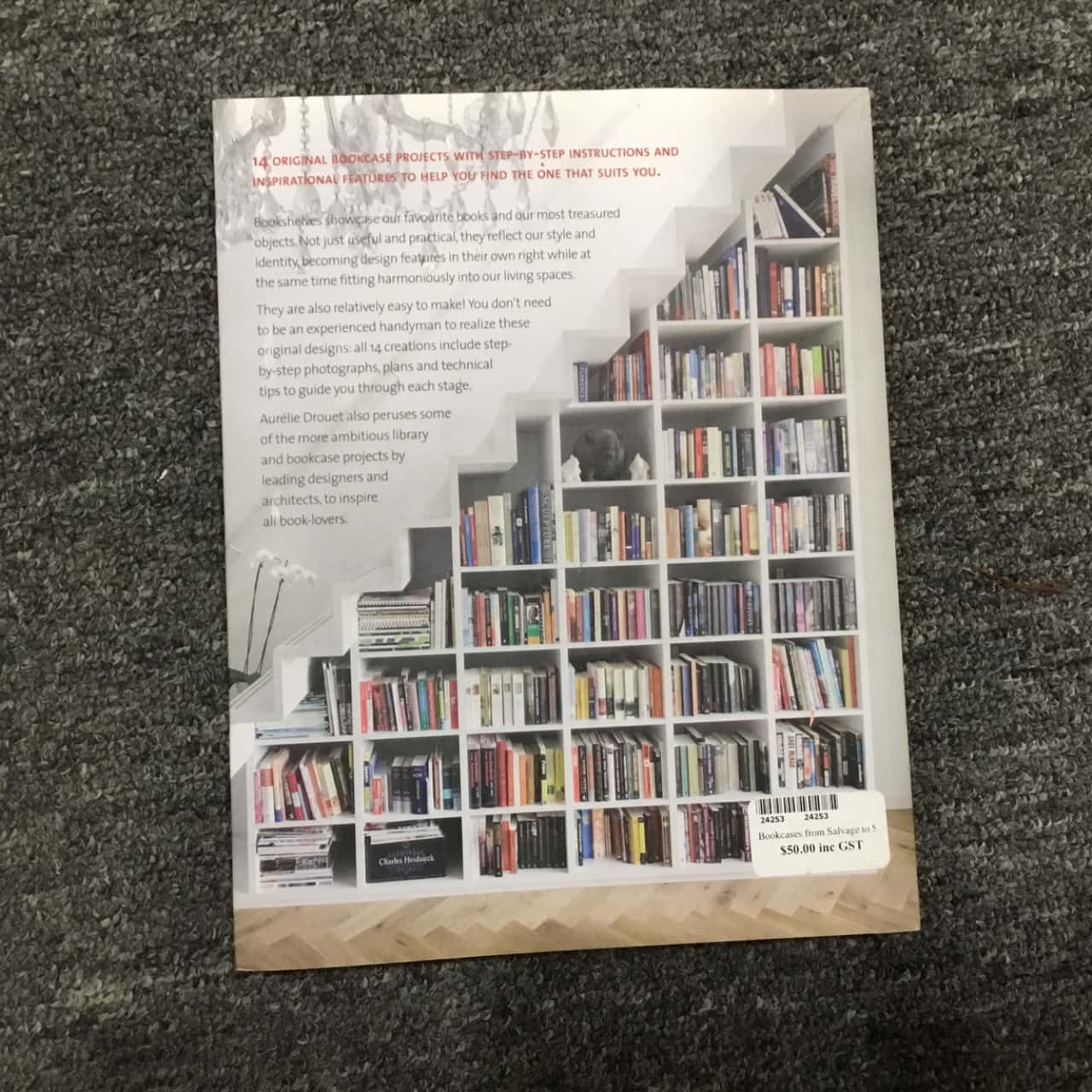 Bookcases From Salvage Book by Aurelie Drouet photography Jerome Blin(s)