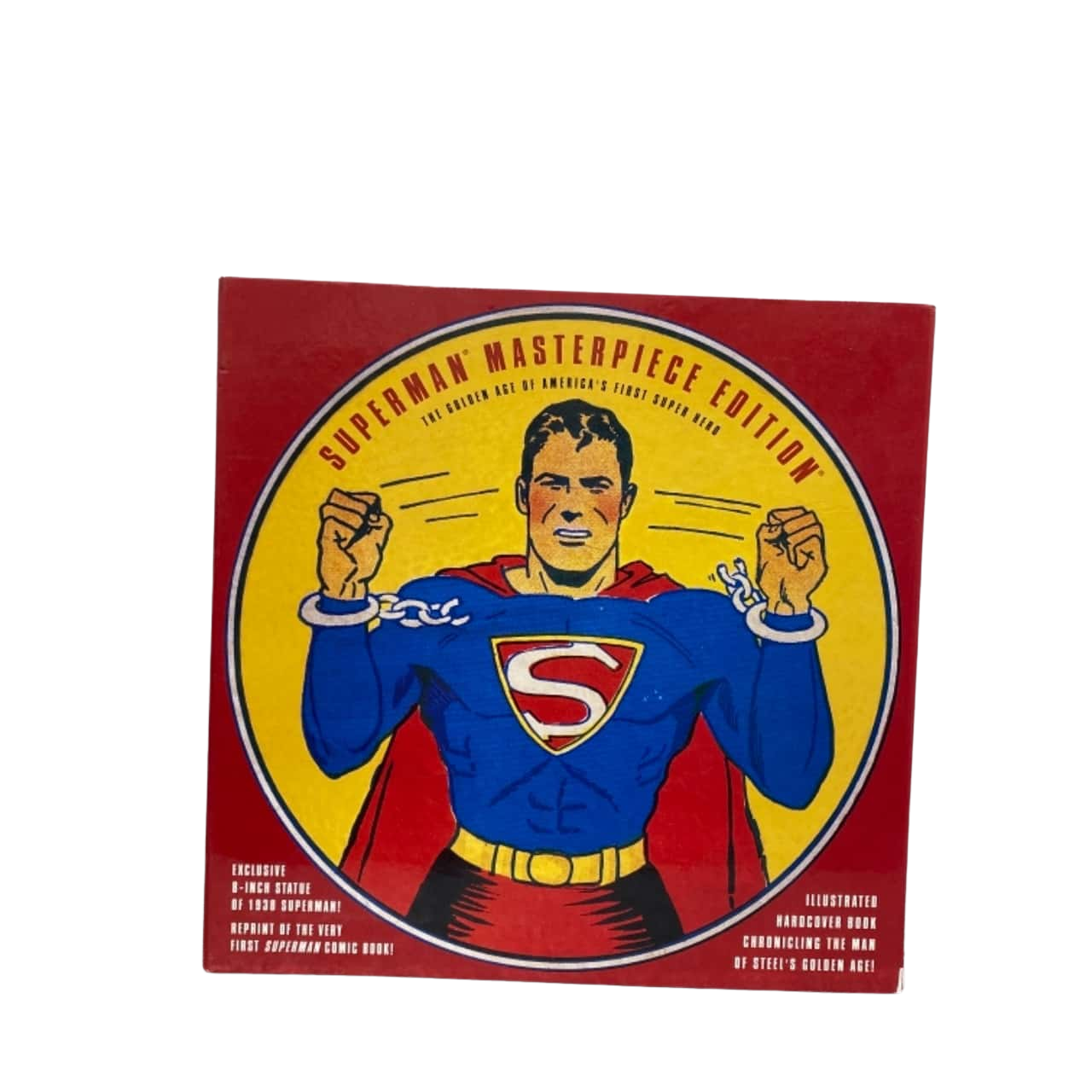 Super man Masterpiece Edition Includes: Hardcover Book, Comic Book and ...