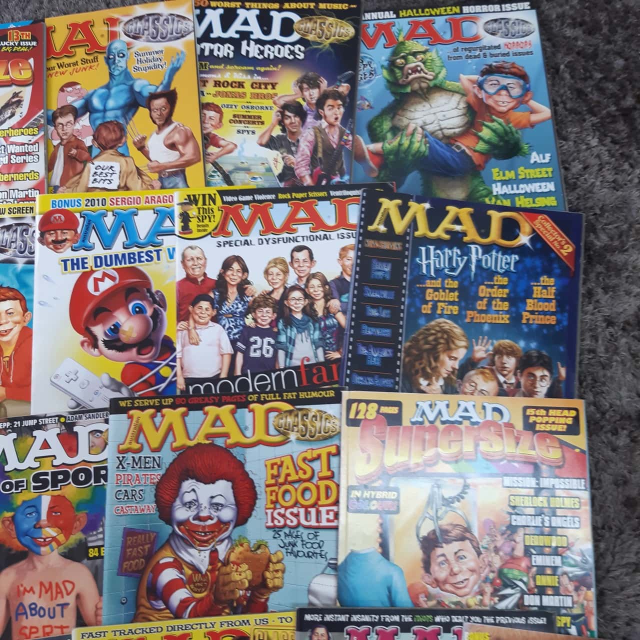 MAD Magazines bundle various x 25(s)