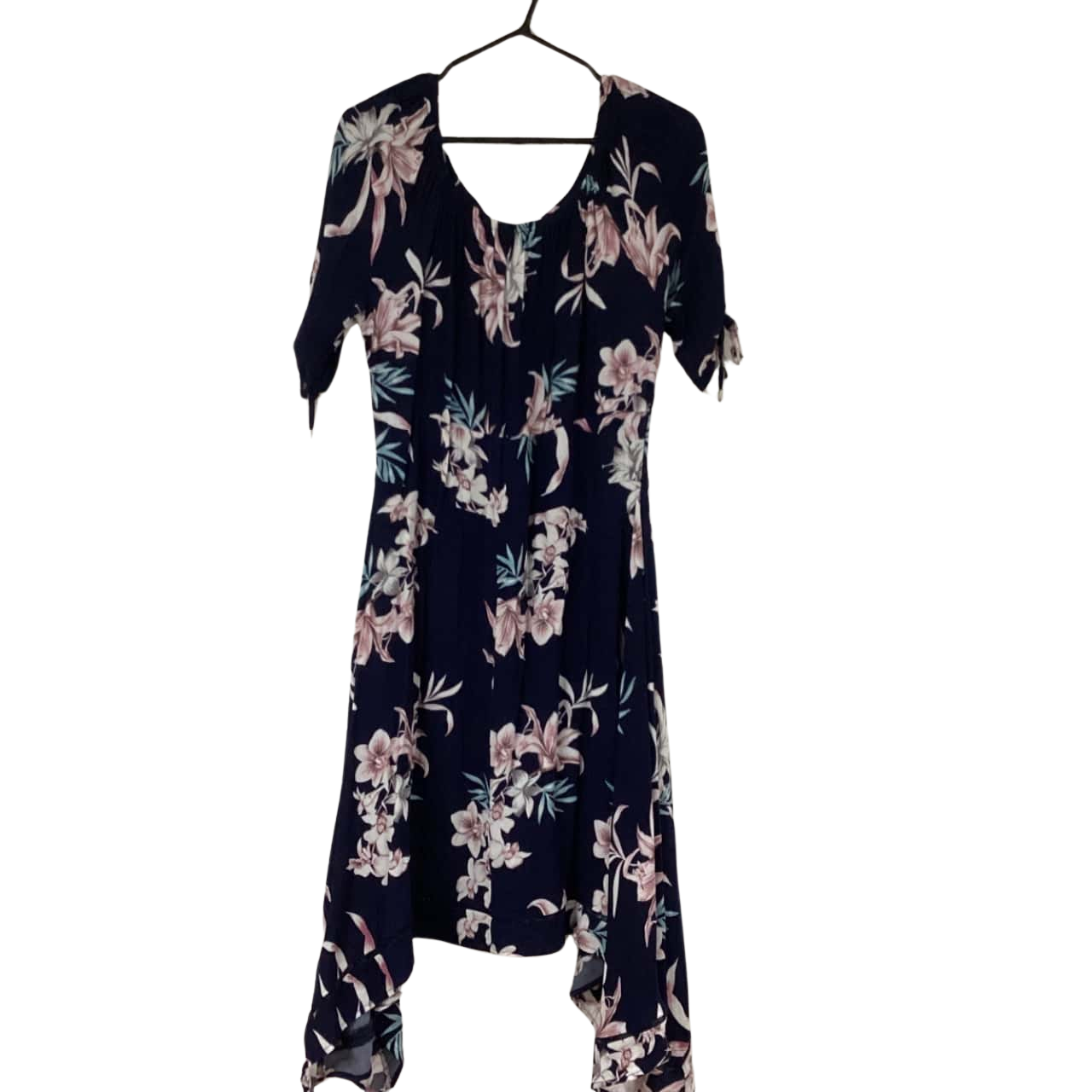 Table Eight Womens Navy Blue / Pattern dress