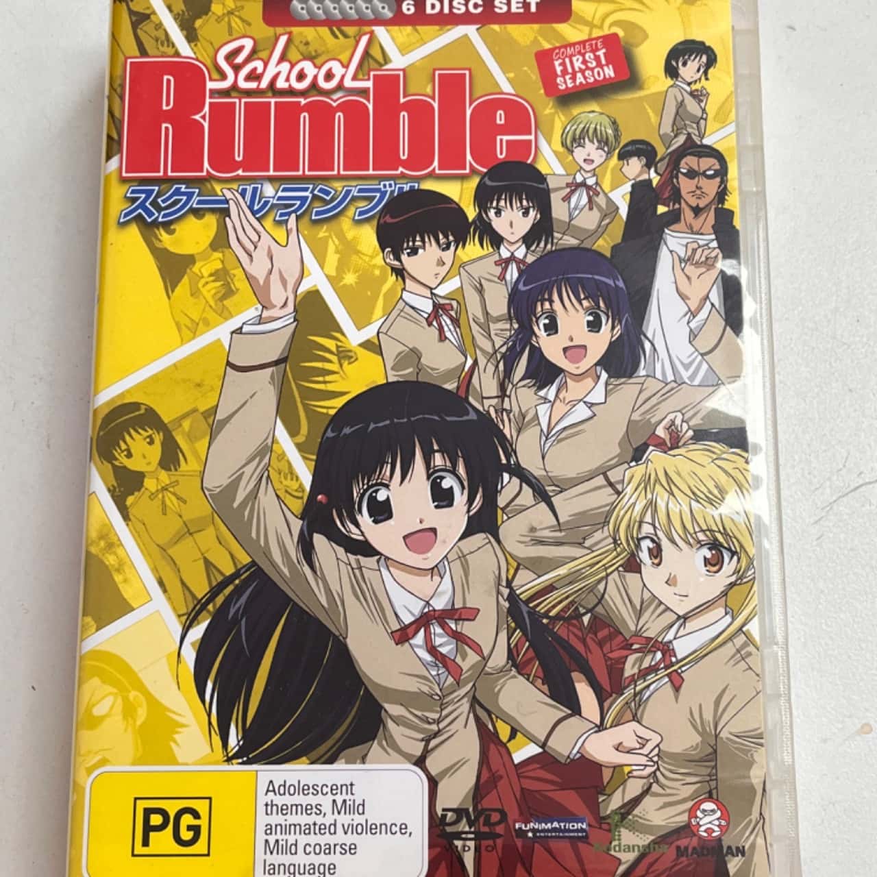 SCHOOL RUMBLE - Season 1, Anime DVD, Funimation