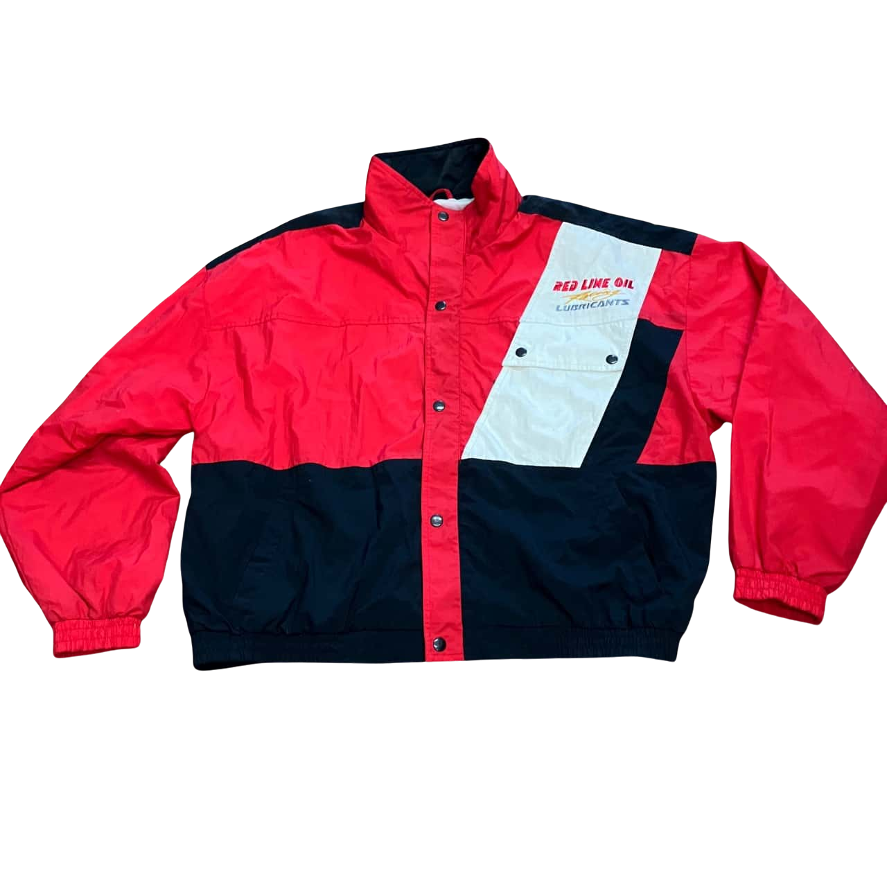 Vintage Norman Todd Colour Block Windbreaker Jacket Size L Bomber (s)