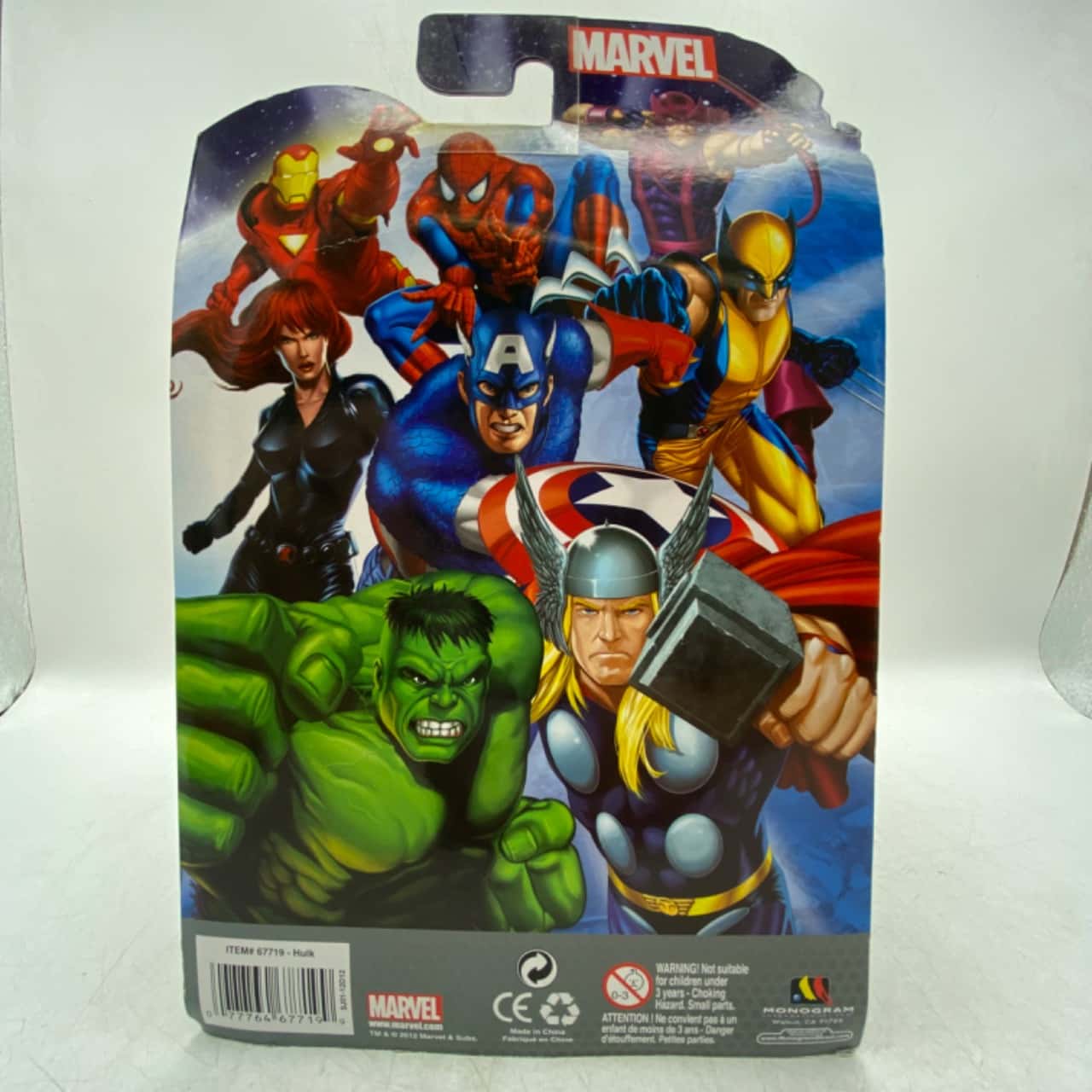 Bnib Marvel Superhero Hulk Figurine Toy S