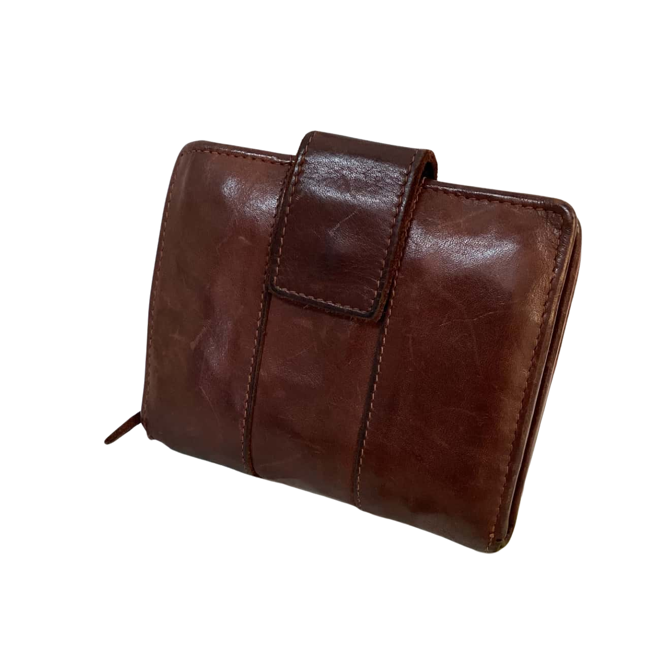 Colorado Unisex Leather Wallet Brown (s)