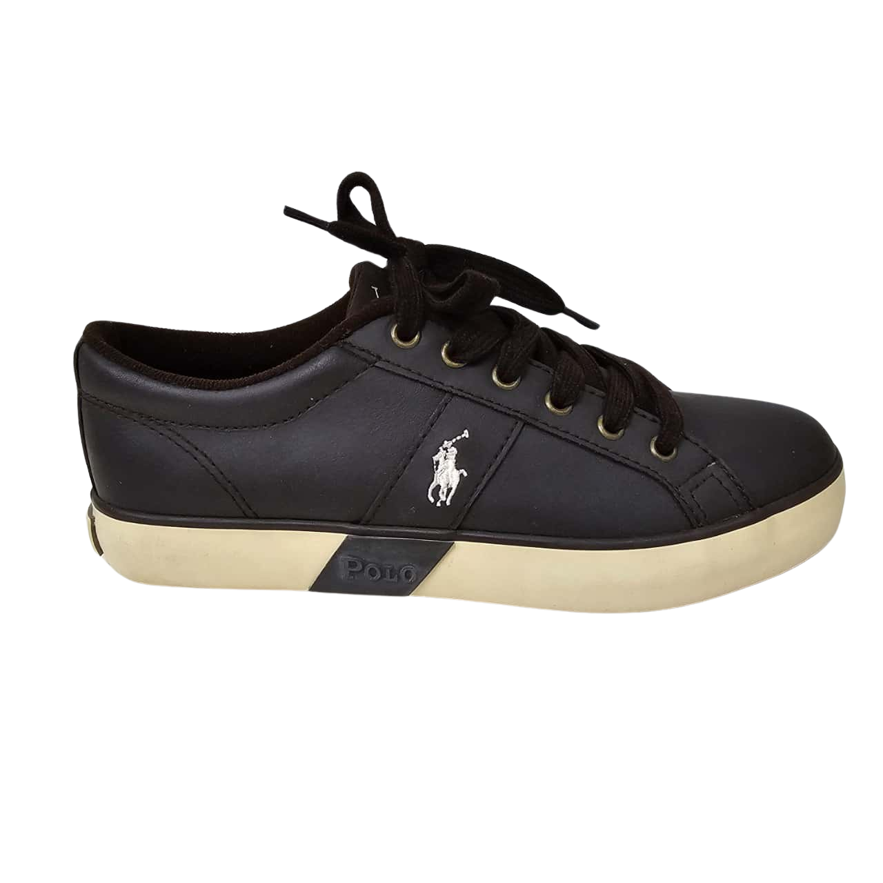 polo-ralph-lauren-kids-size-4-5-uk-sneakers-brown-as-new-s