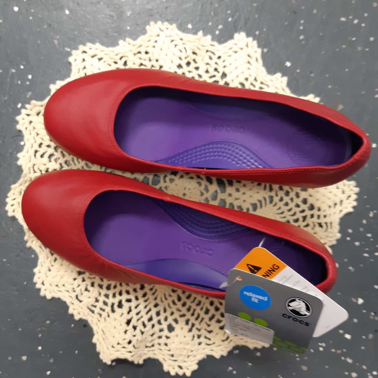 Crocs Womens Size 9 Dark Red(s)