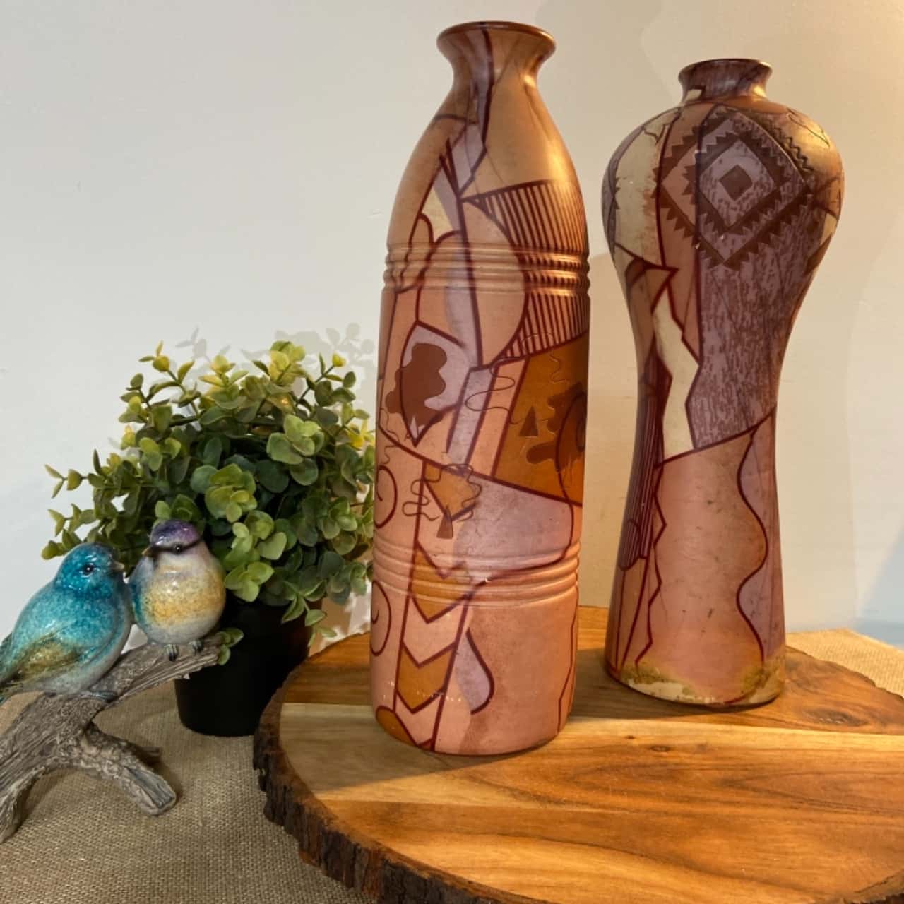 Clay Vases - set of 2(s)