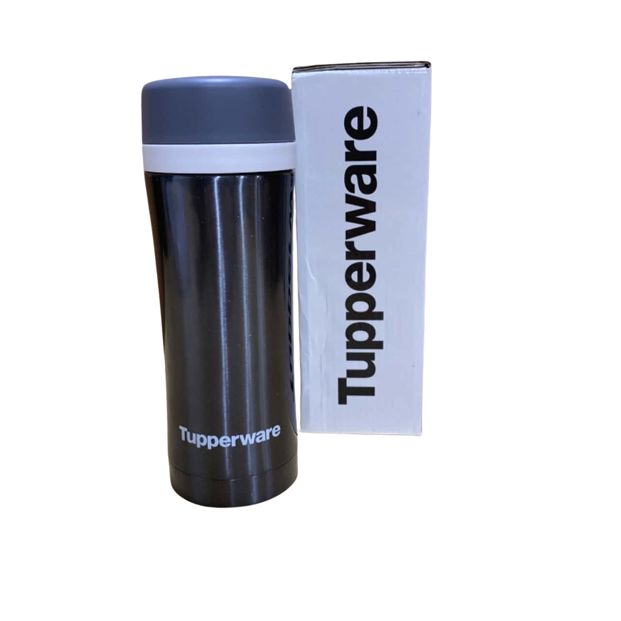 Tupperware On The Go Flask Metallic (s)