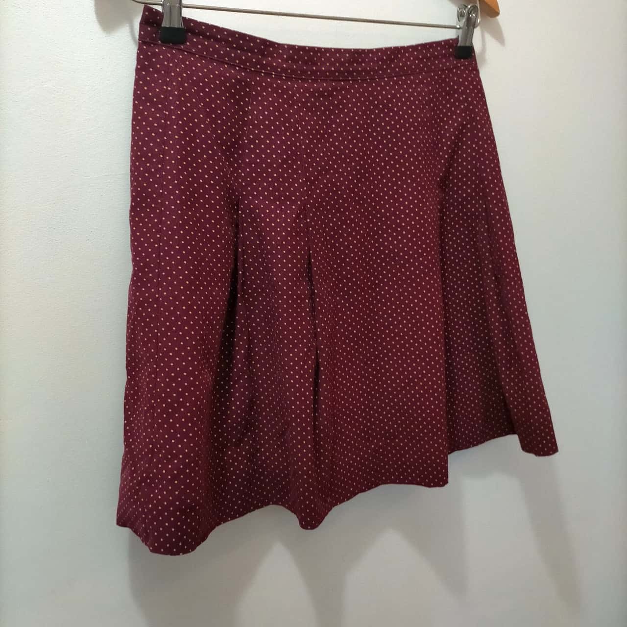 Princess Highway Size 10 Corduroy A-Line Polka Dot Skirt VGUC (s)