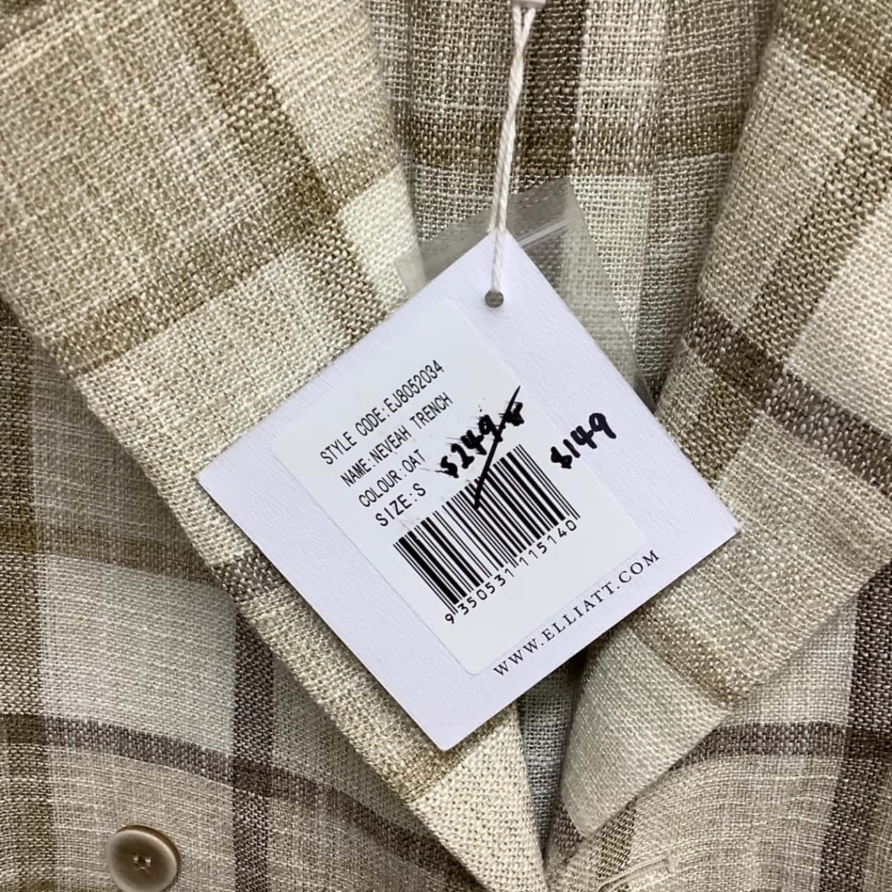 Elliatt Womens Size S Multicoloured jacket (s)