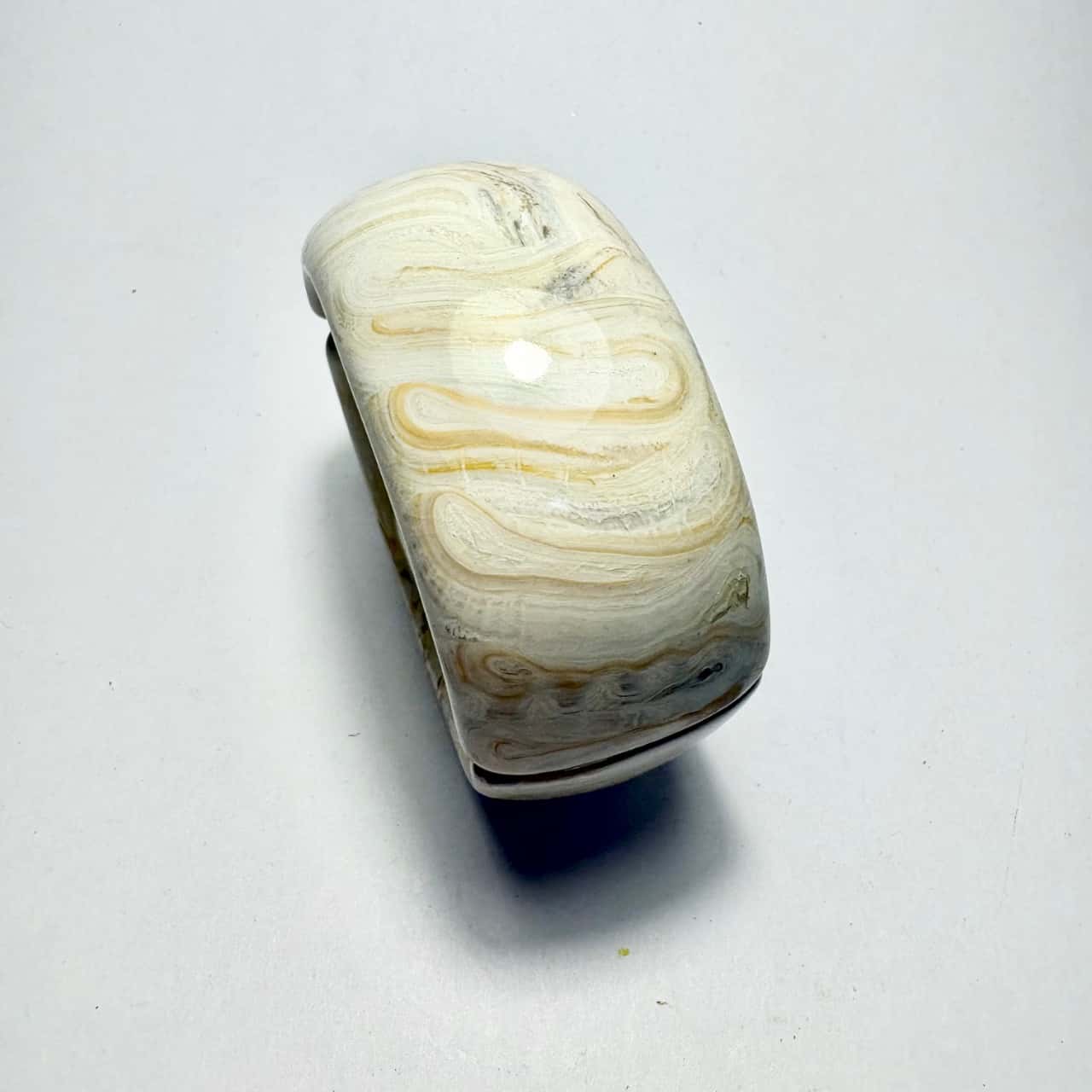 Marble swirl spring hinge Bracelet (s)