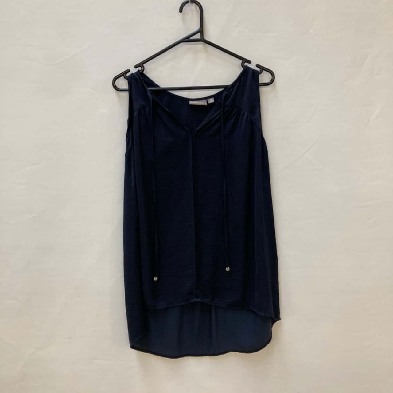 Sussan Womens Top Size 8 Navy Blue