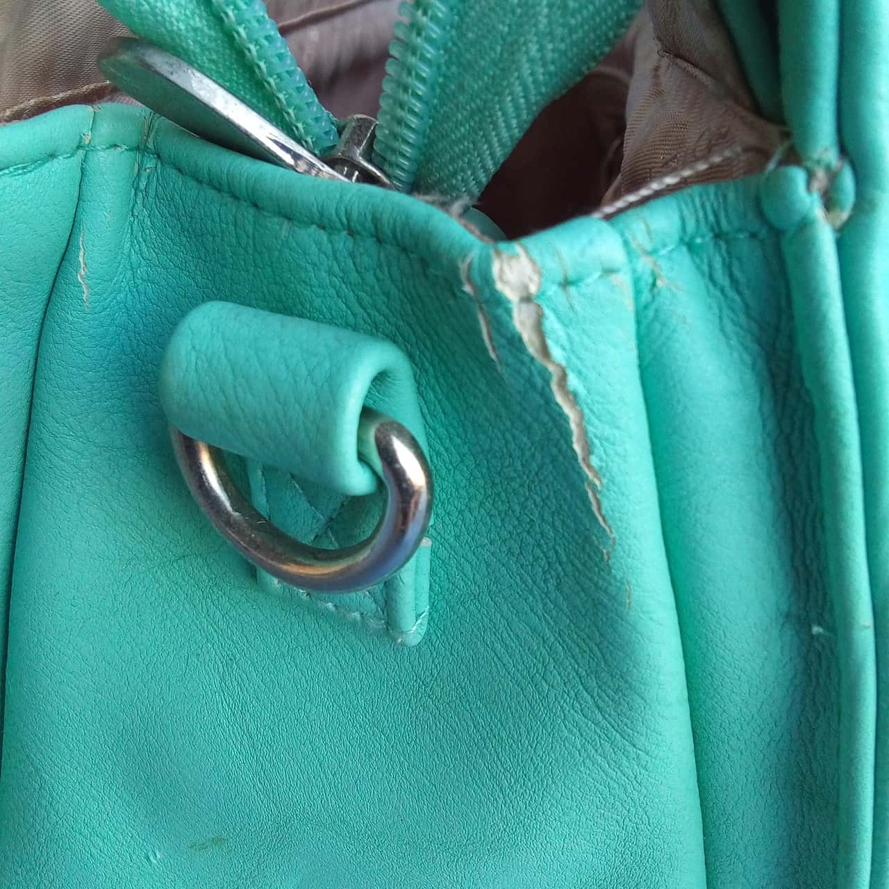 Collette Ladies Teal Green Handbag UAN
