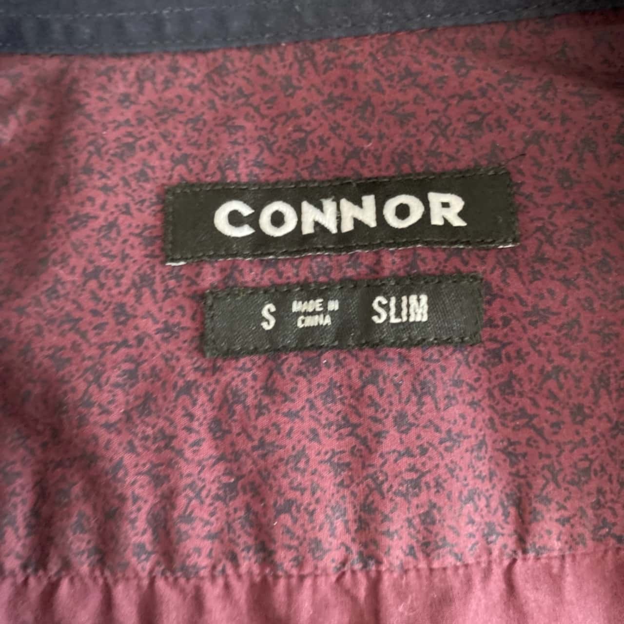 Connor Shirt Maroon (s)