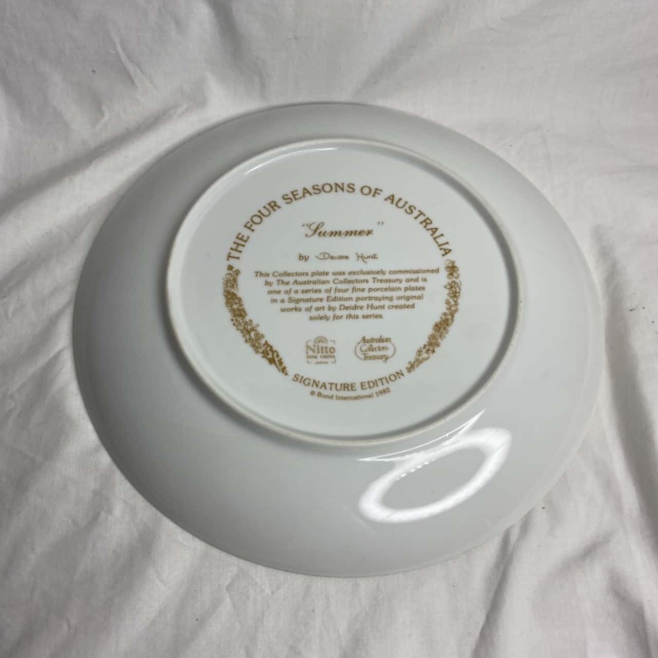 Vintage Four Seasons of Australia by Deidre Hunt Collectors Plate ...