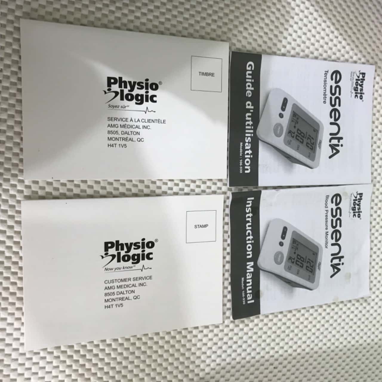 Physio Logic EssentiA Blood Pressure Monitor with Arm Cuff RRP $95