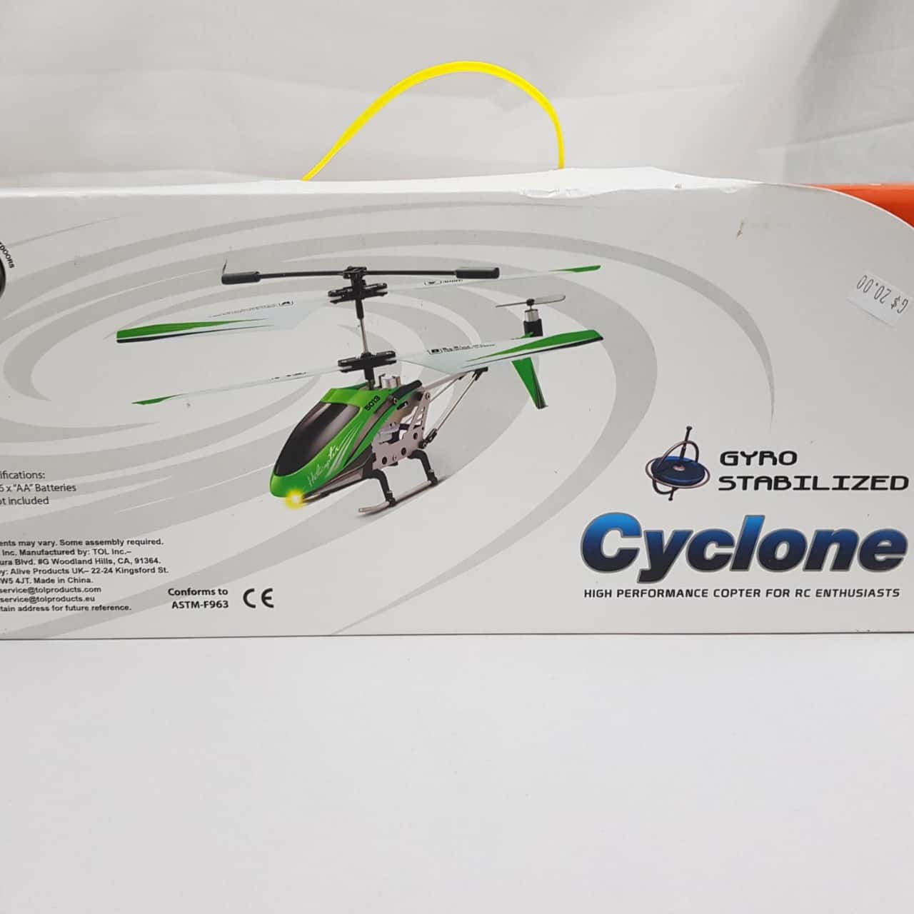 Tech Team - RC Cyclone Gyro Stabilized